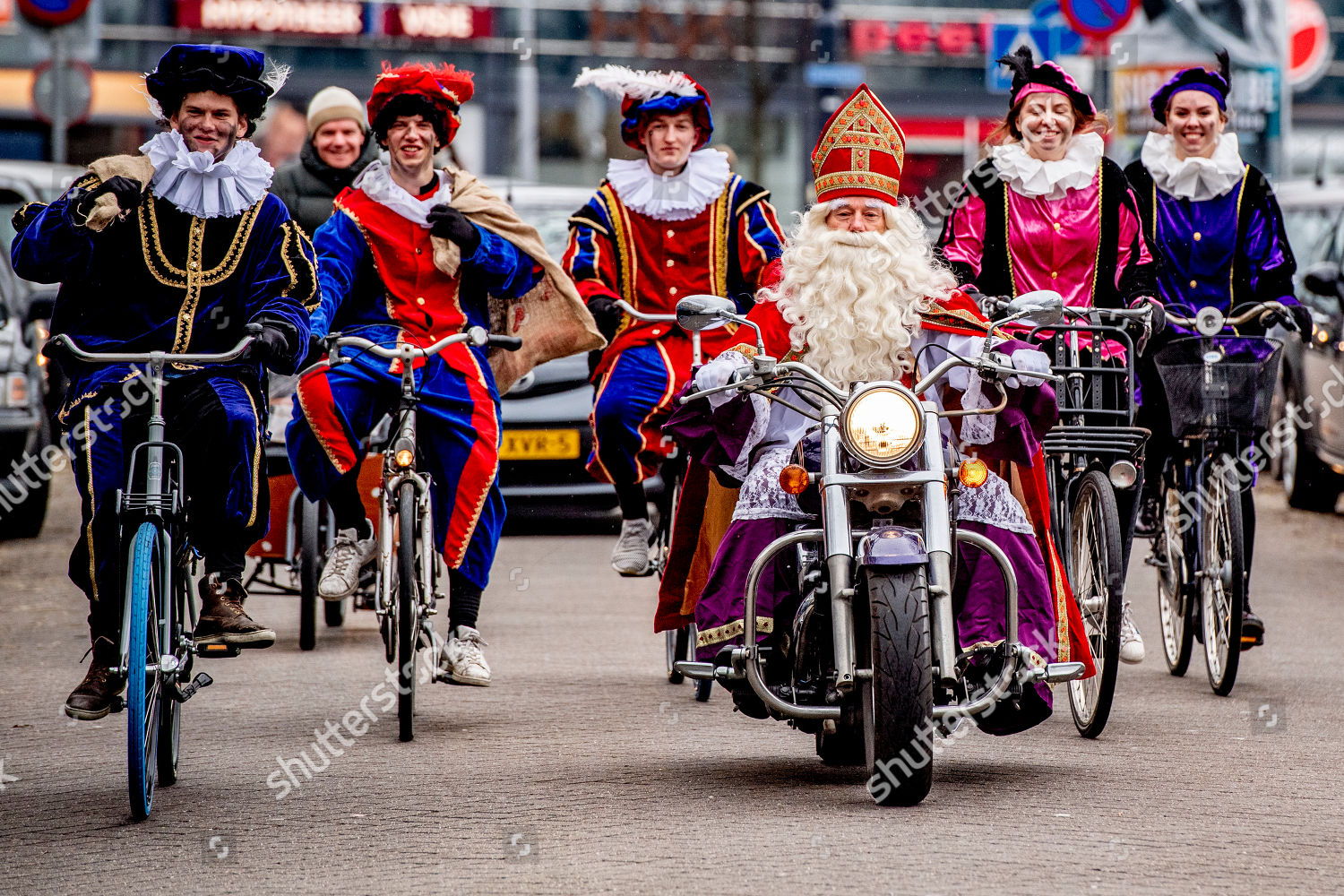 Saint Nicholas Harley Davidson Motorbike Editorial Stock Photo - Stock ...