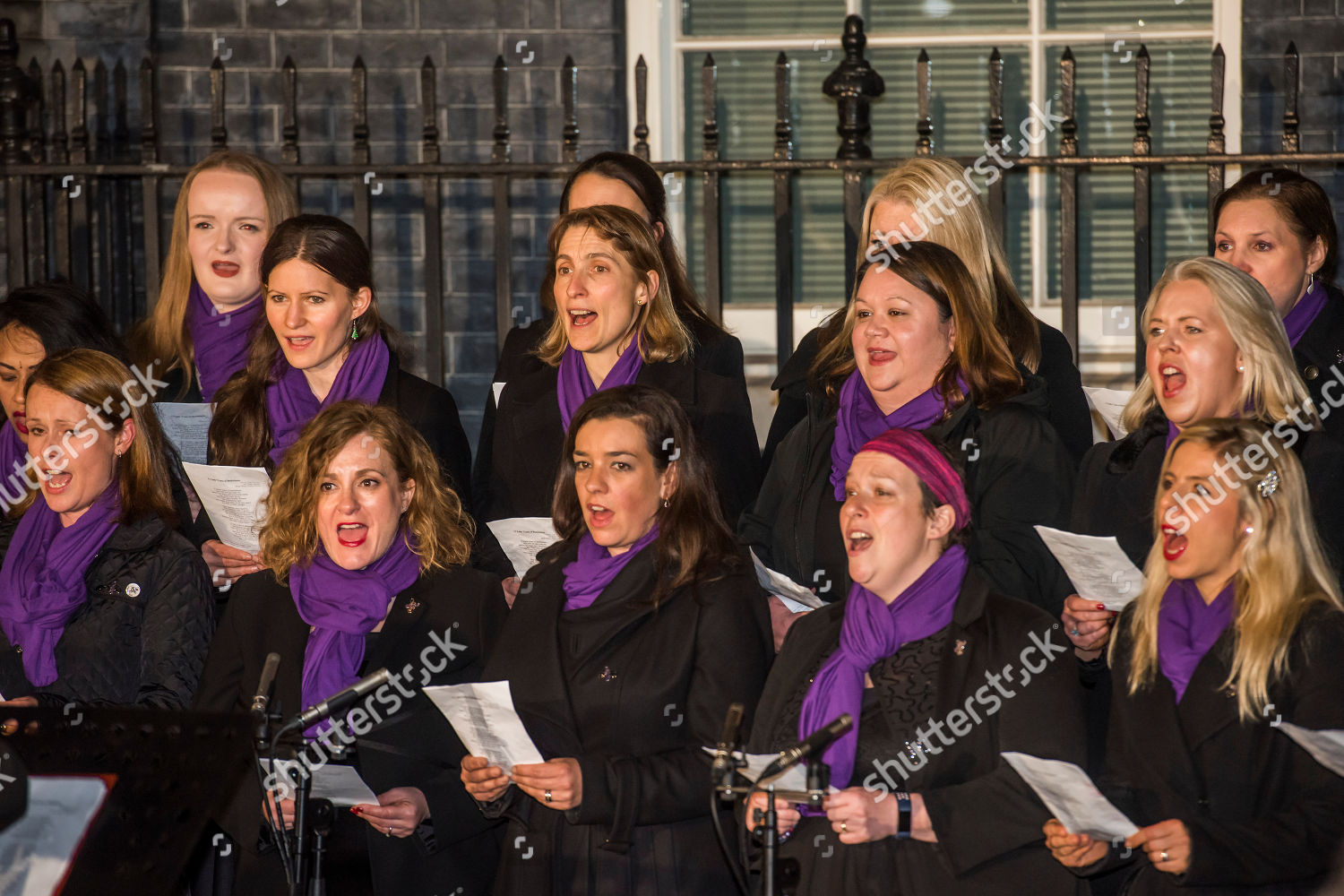 Military Wives Choirs Sing Carols Editorial Stock Photo - Stock Image ...