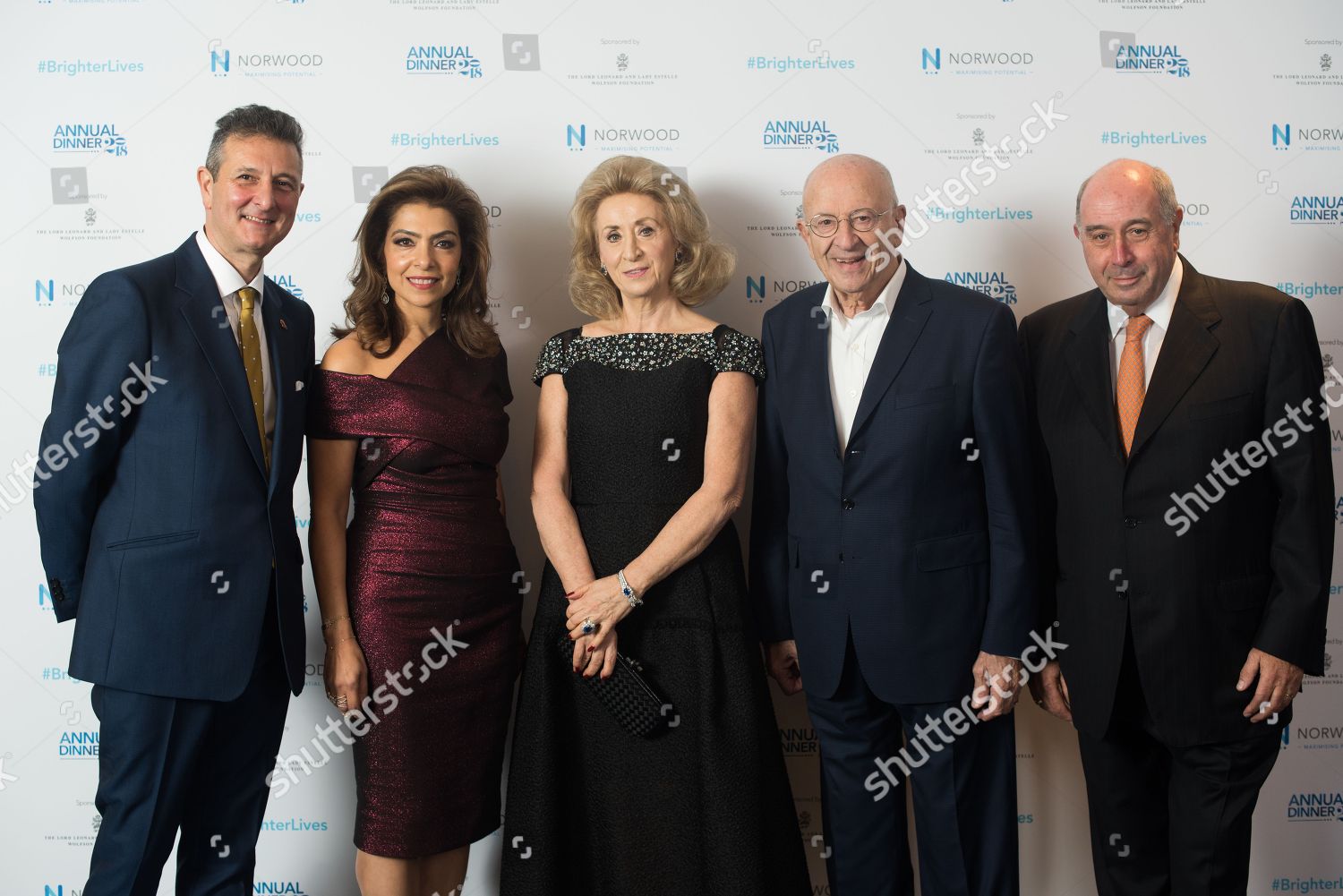 David Ereira Carol Sopher Lady Wolfson Editorial Stock Photo - Stock ...