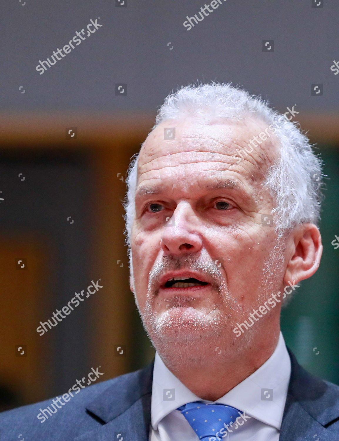 Austrian Justice Minister Josef Moser Start Editorial Stock Photo ...