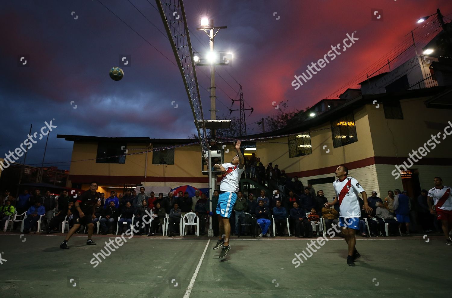 People Play Ecuavoley Voley Criollo Ecuadorian Editorial Stock Photo ...