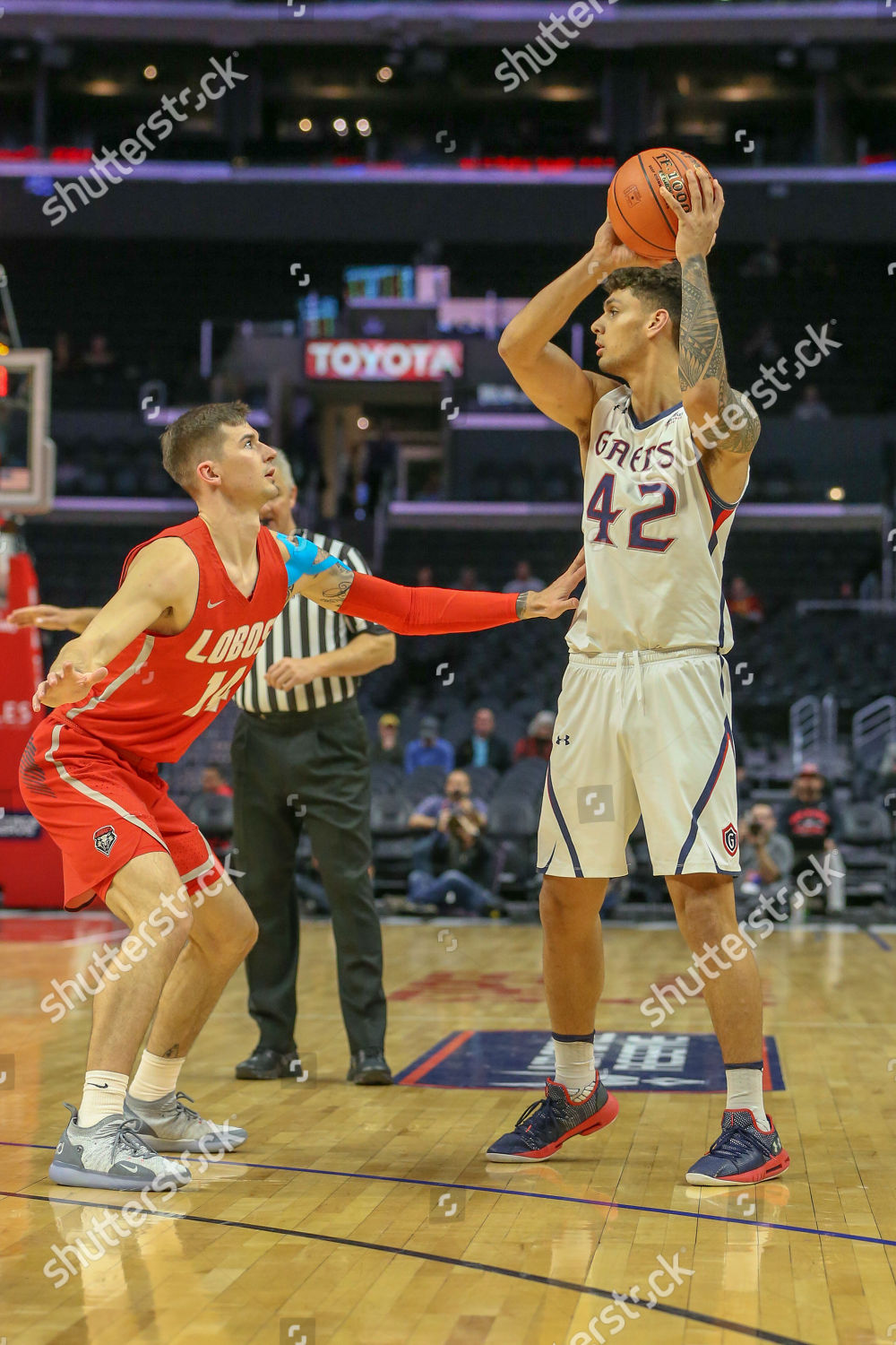Saint Marys College Forward Dan Fotu Editorial Stock Photo - Stock ...