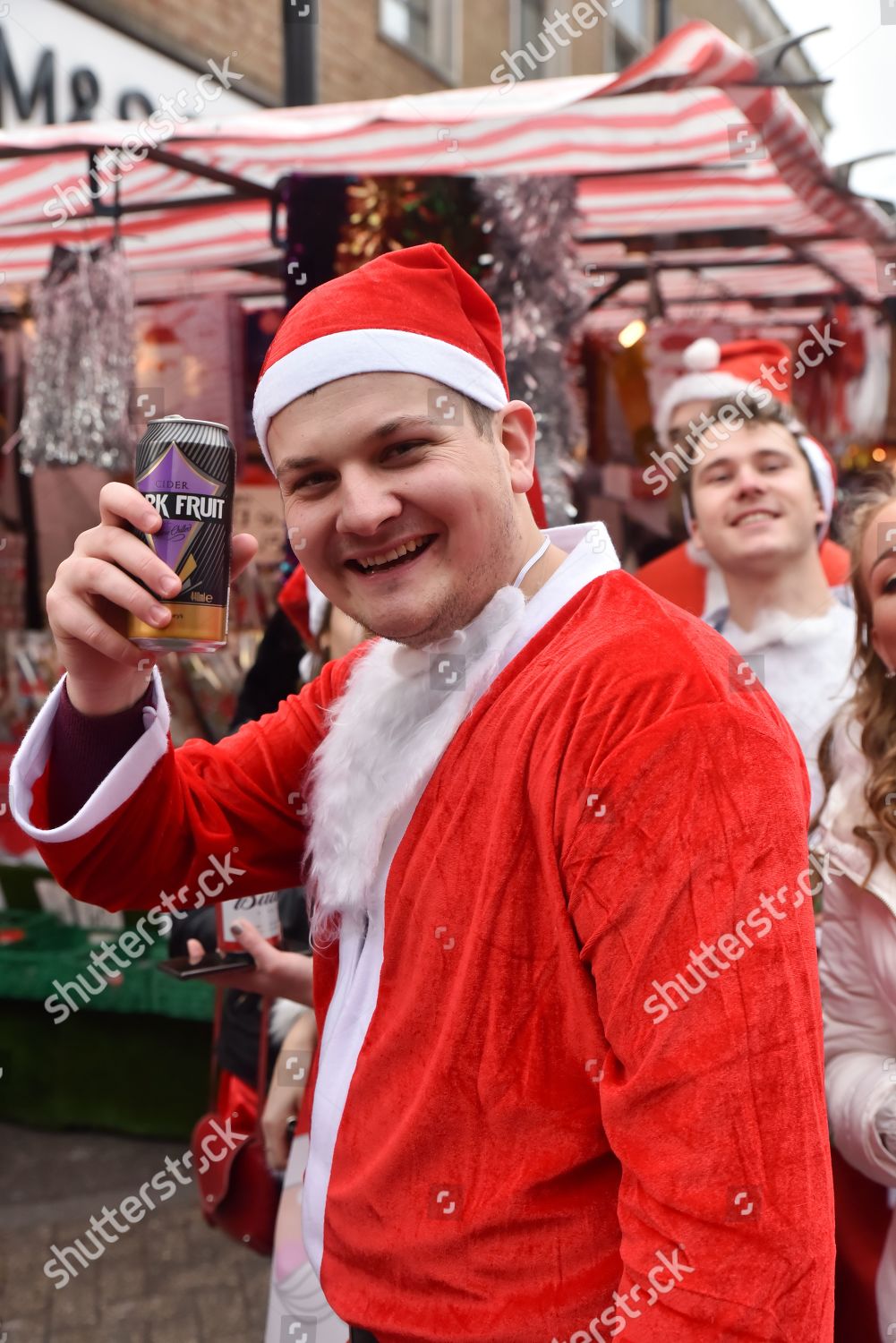 Annual Santacon Takes Place London Hundreds Editorial Stock Photo ...
