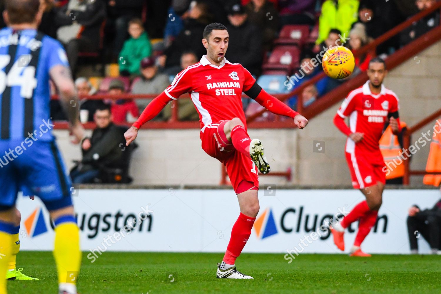 Lee Novak Scunthorpe United 17 Plays Editorial Stock Photo - Stock ...