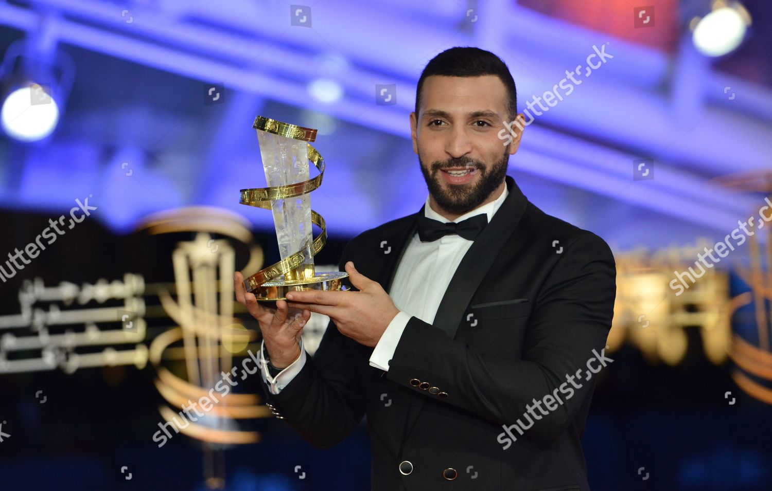 Nidhal Saadi Awarded Best Performance Actor Editorial Stock Photo ...