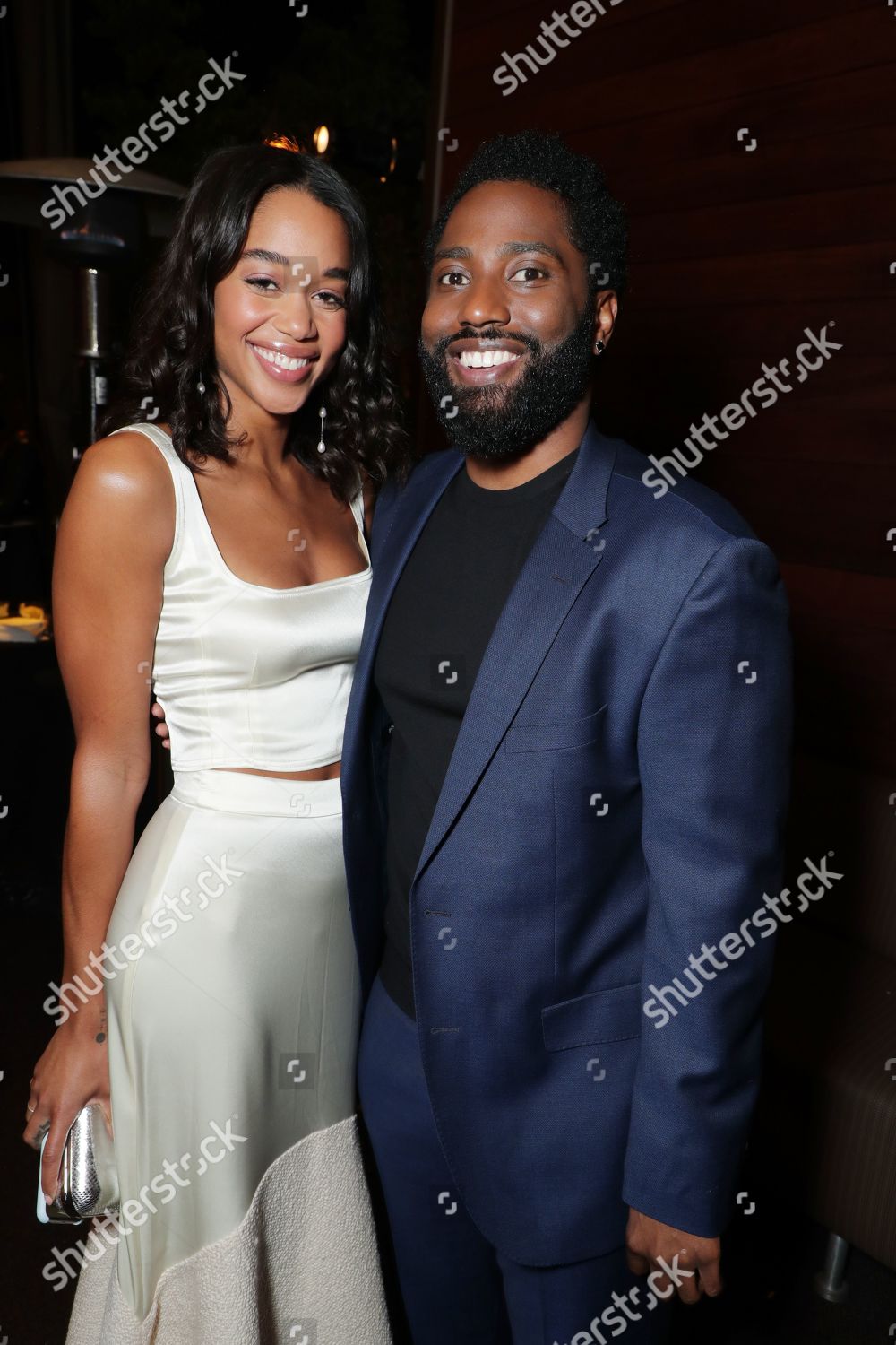 Laura Harrier John David Washington Editorial Stock Photo - Stock Image ...