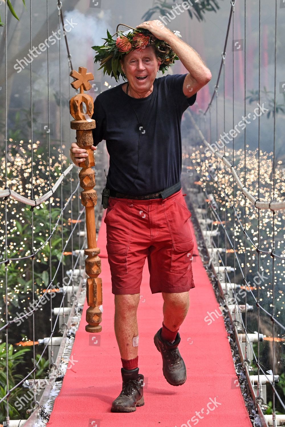 Harry Redknapp Crowned King Jungle Editorial Stock Photo - Stock Image ...