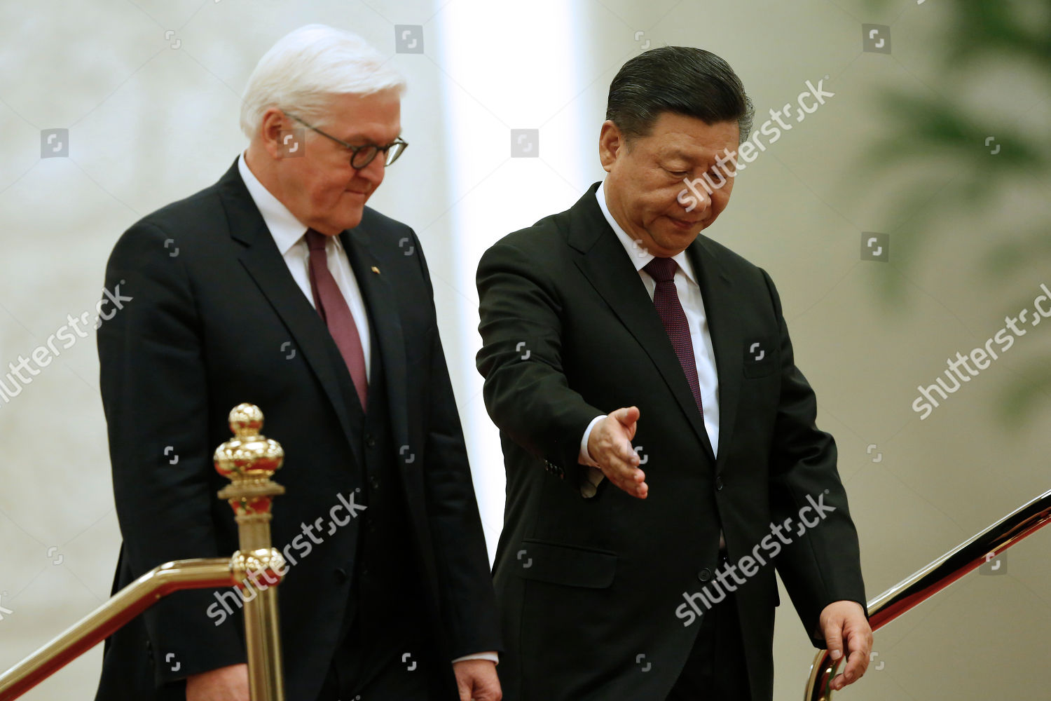 Chinese President Xi Jinping R Gestures Editorial Stock Photo - Stock ...