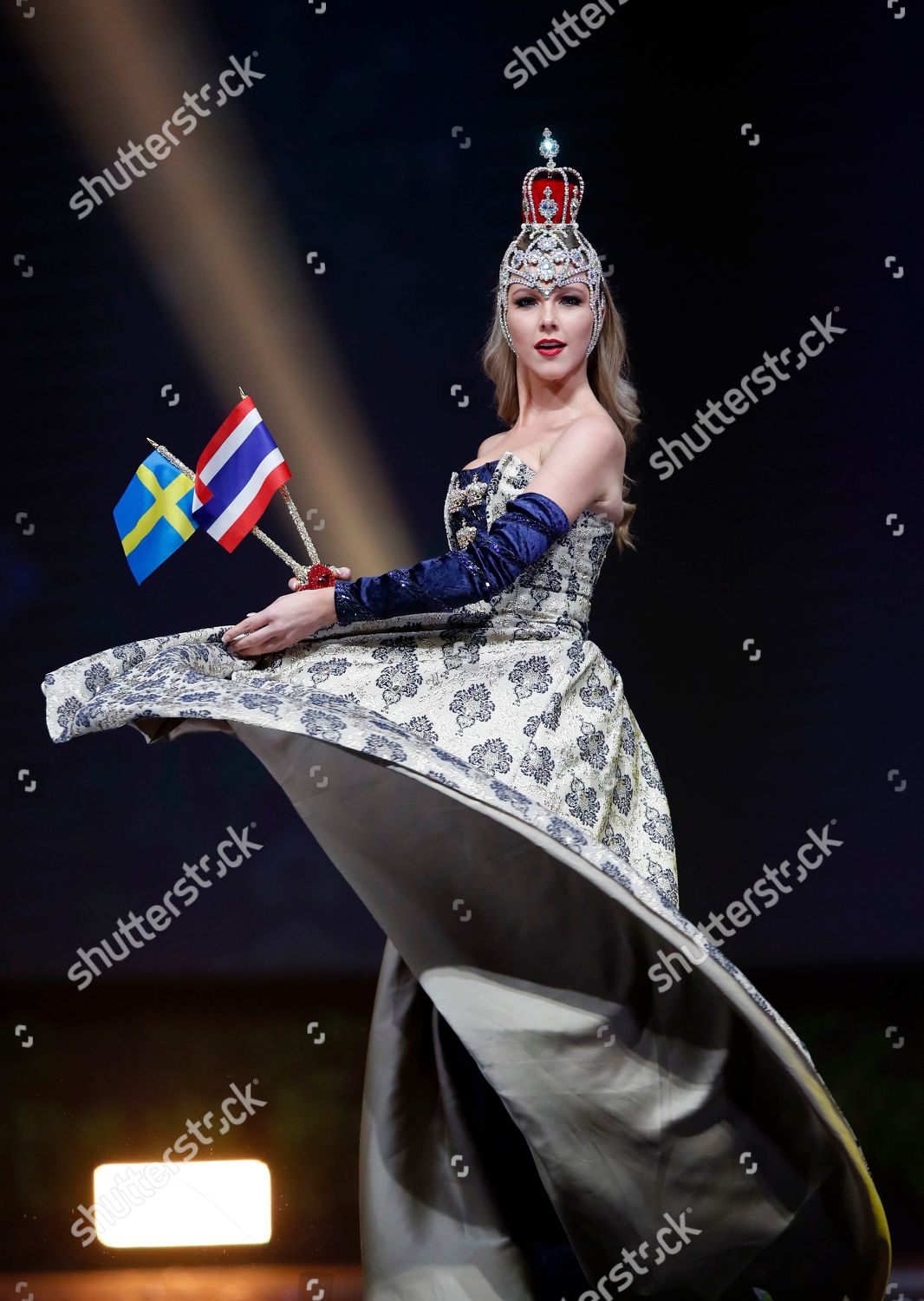 Miss Sweden Emma Strandberg Poses Her Editorial Stock Photo - Stock ...