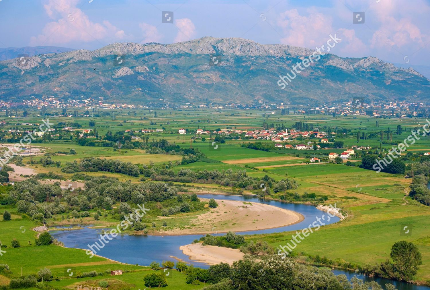 River Kir Village Kuc View Castle Editorial Stock Photo - Stock Image ...