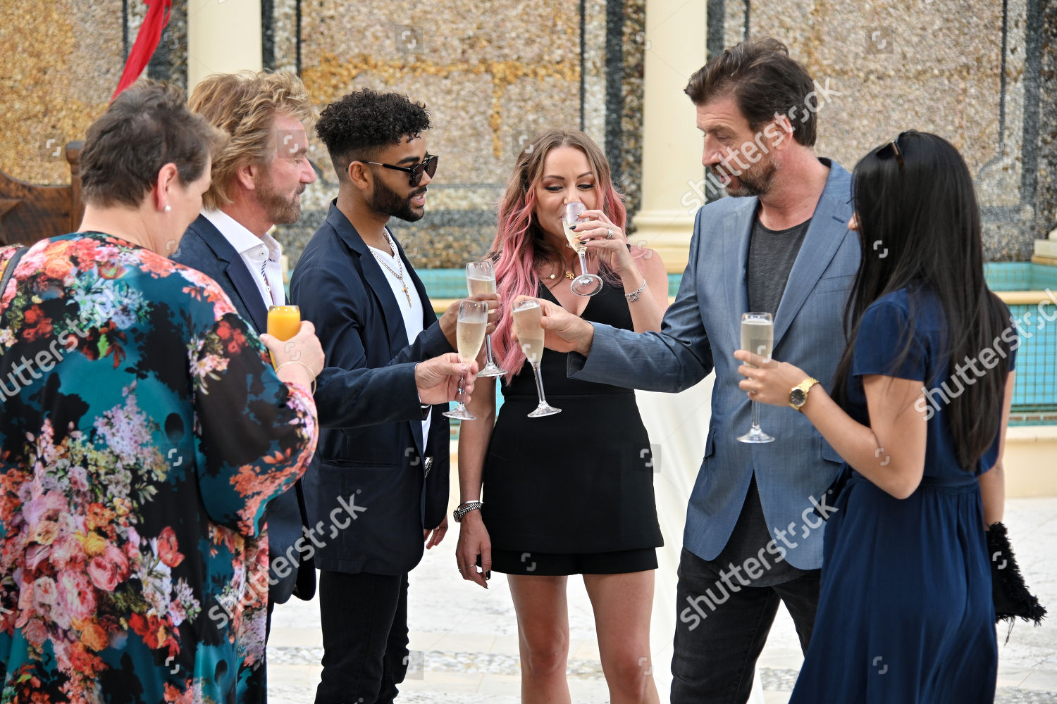 MALIQUE THOMPSON-DWYER JAMES MCVEY NOEL EDMONDS Editorial Stock Photo ...