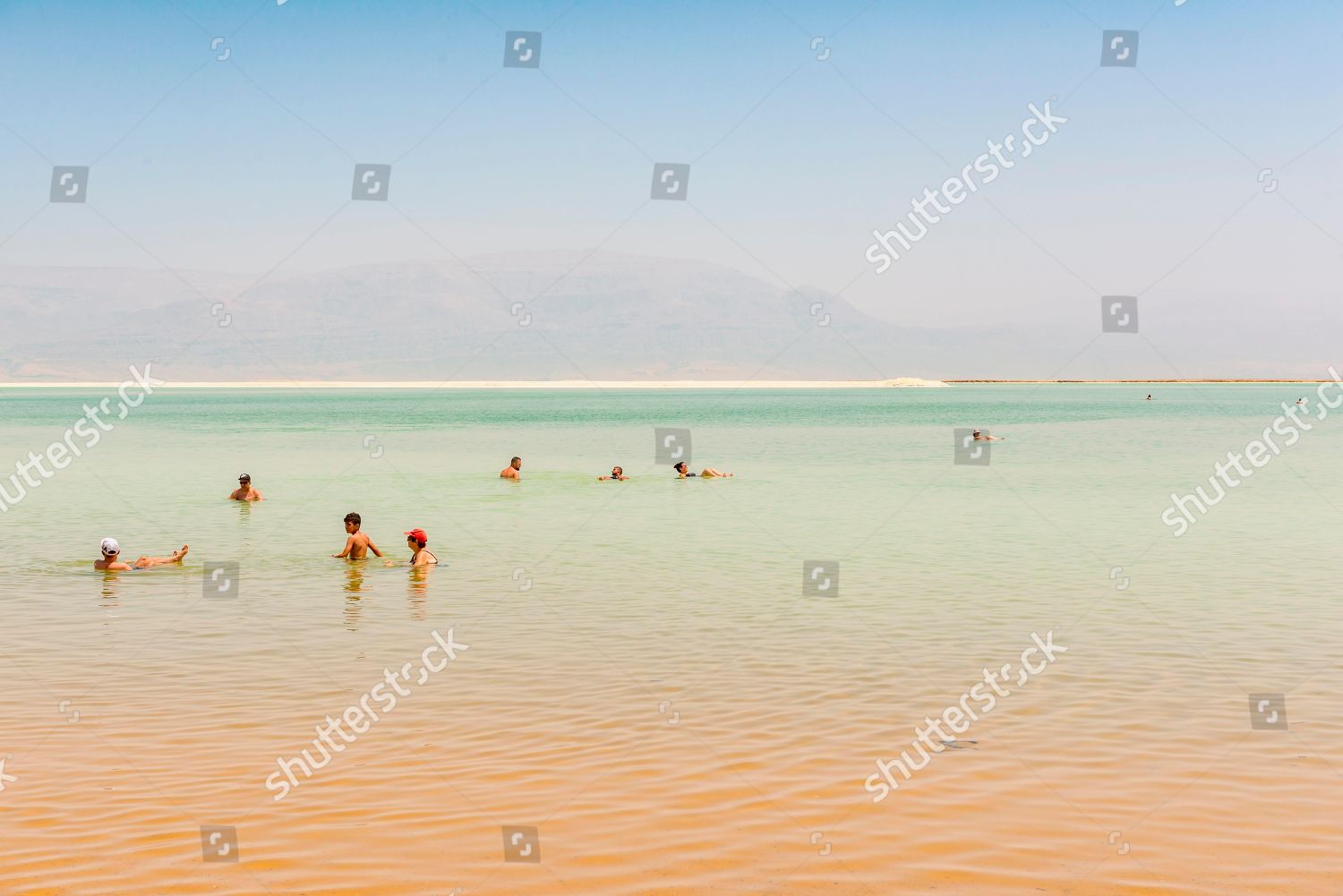 People Bathing Dead Sea Ein Bokek Editorial Stock Photo - Stock Image ...
