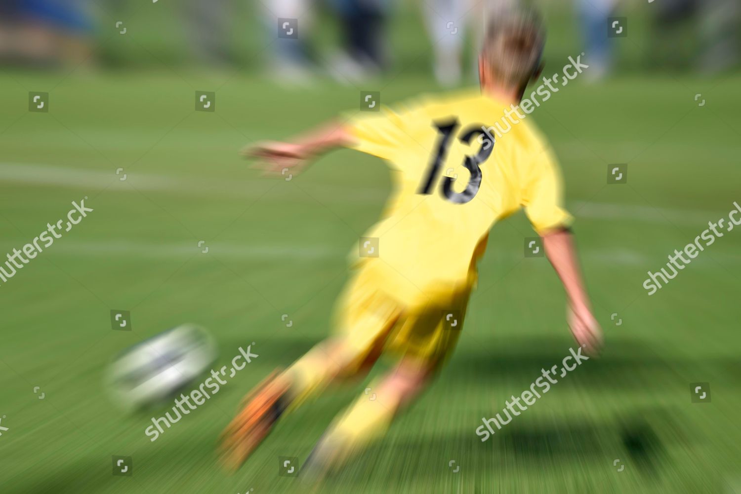 Junior Soccer Player Wipe Picture U13 Editorial Stock Photo - Stock ...
