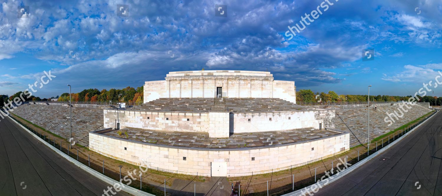 Zeppelin Tribune Zeppelin Field Nazi Party Editorial Stock Photo ...