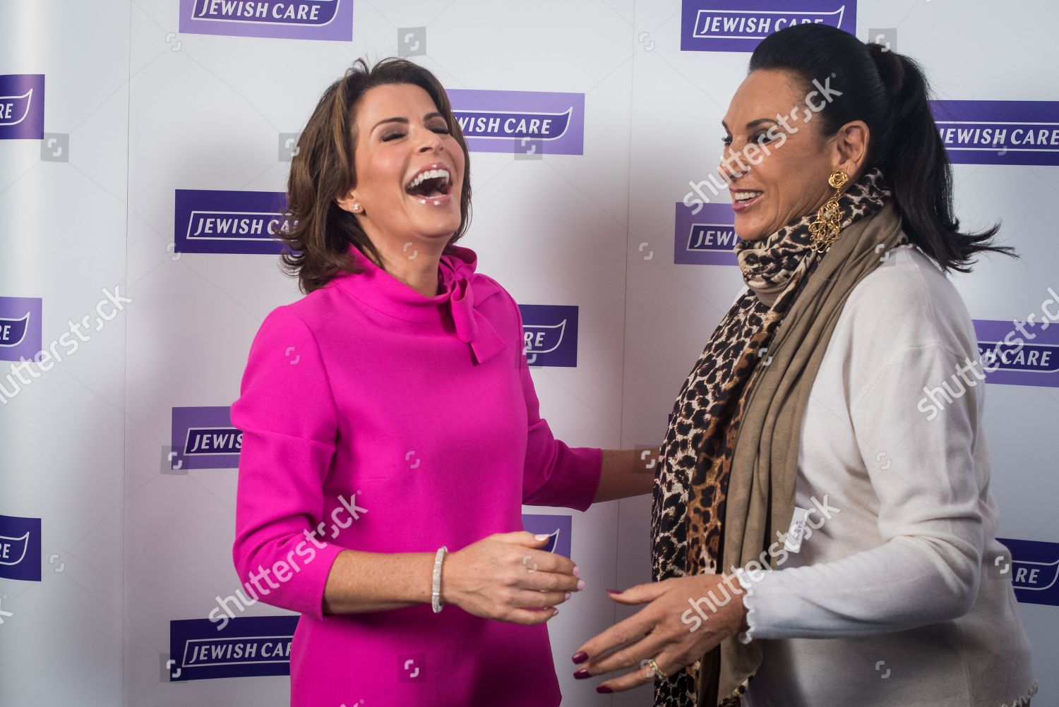 Natasha Kaplinsky Dame Gail Ronson Editorial Stock Photo - Stock Image ...