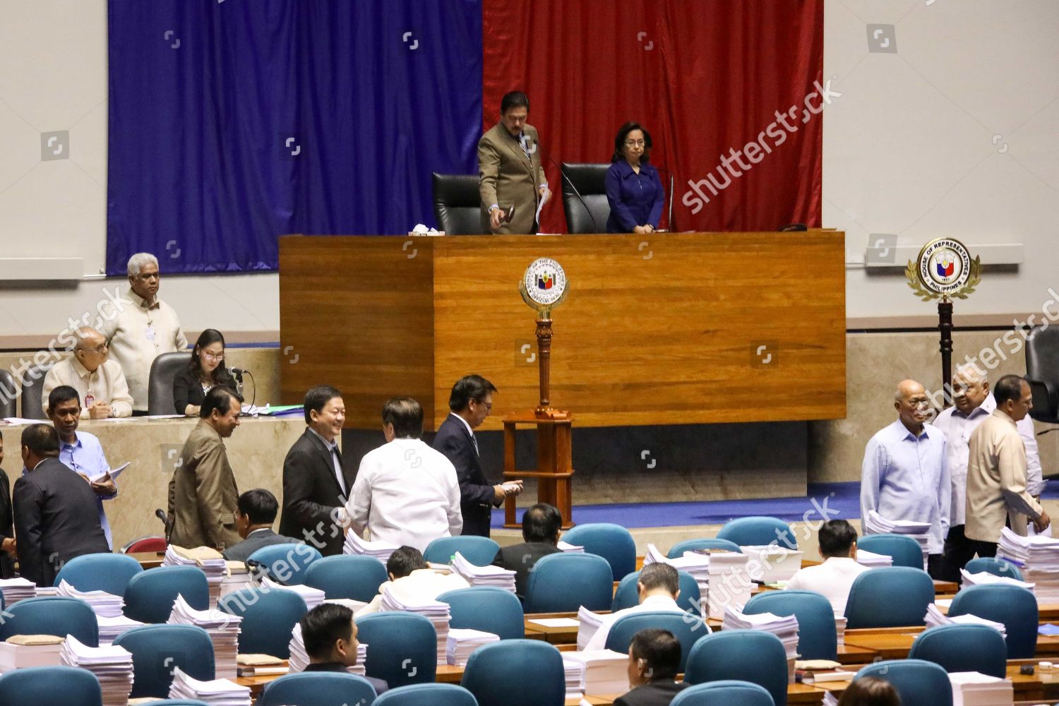 Philippine Senate President Vicente Sotto Cl Editorial Stock Photo ...