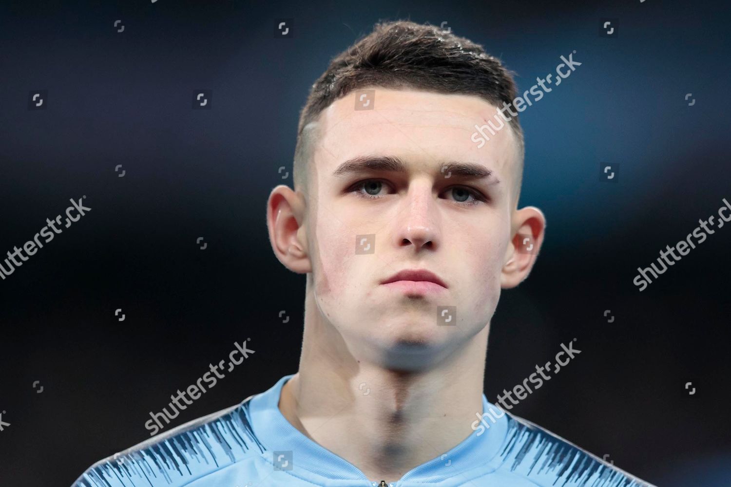 Manchester City Midfielder Phil Foden Lines Editorial Stock Photo ...