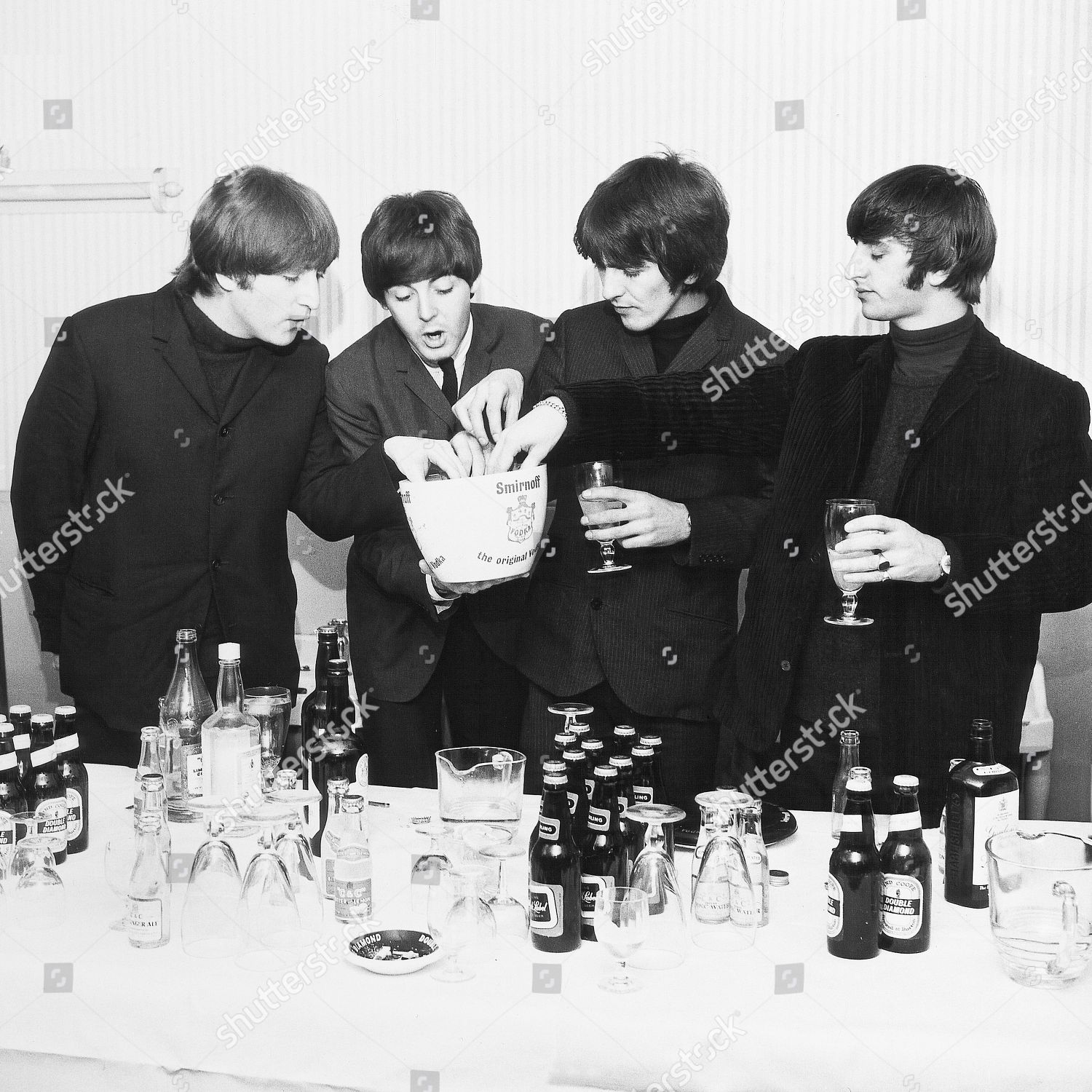 Date Unknown the Beatles Toast Success Editorial Stock Photo - Stock ...