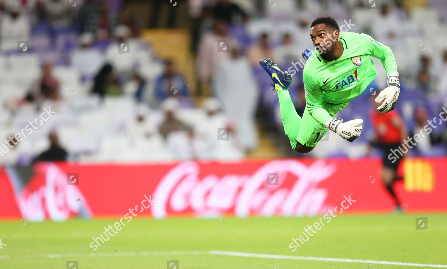 Al Ains Goalkeeper Khalid Eisa Concedes Editorial Stock Photo - Stock ...