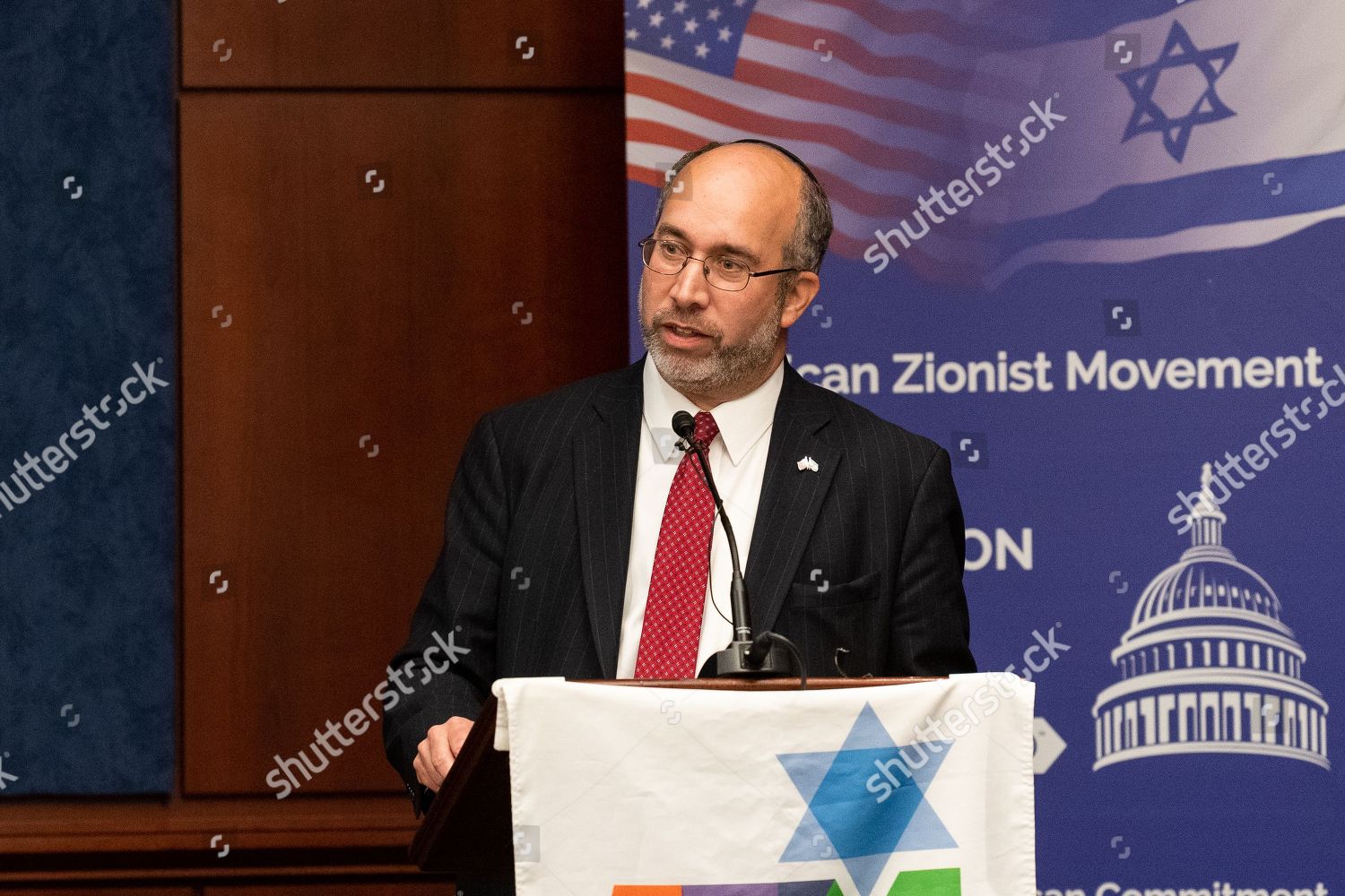 Herbert Block Executive Director American Zionist Editorial Stock Photo ...