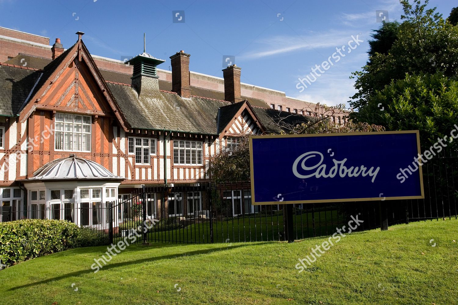 Cadbury Factory Headquarters Bournville Birmingham England Editorial ...