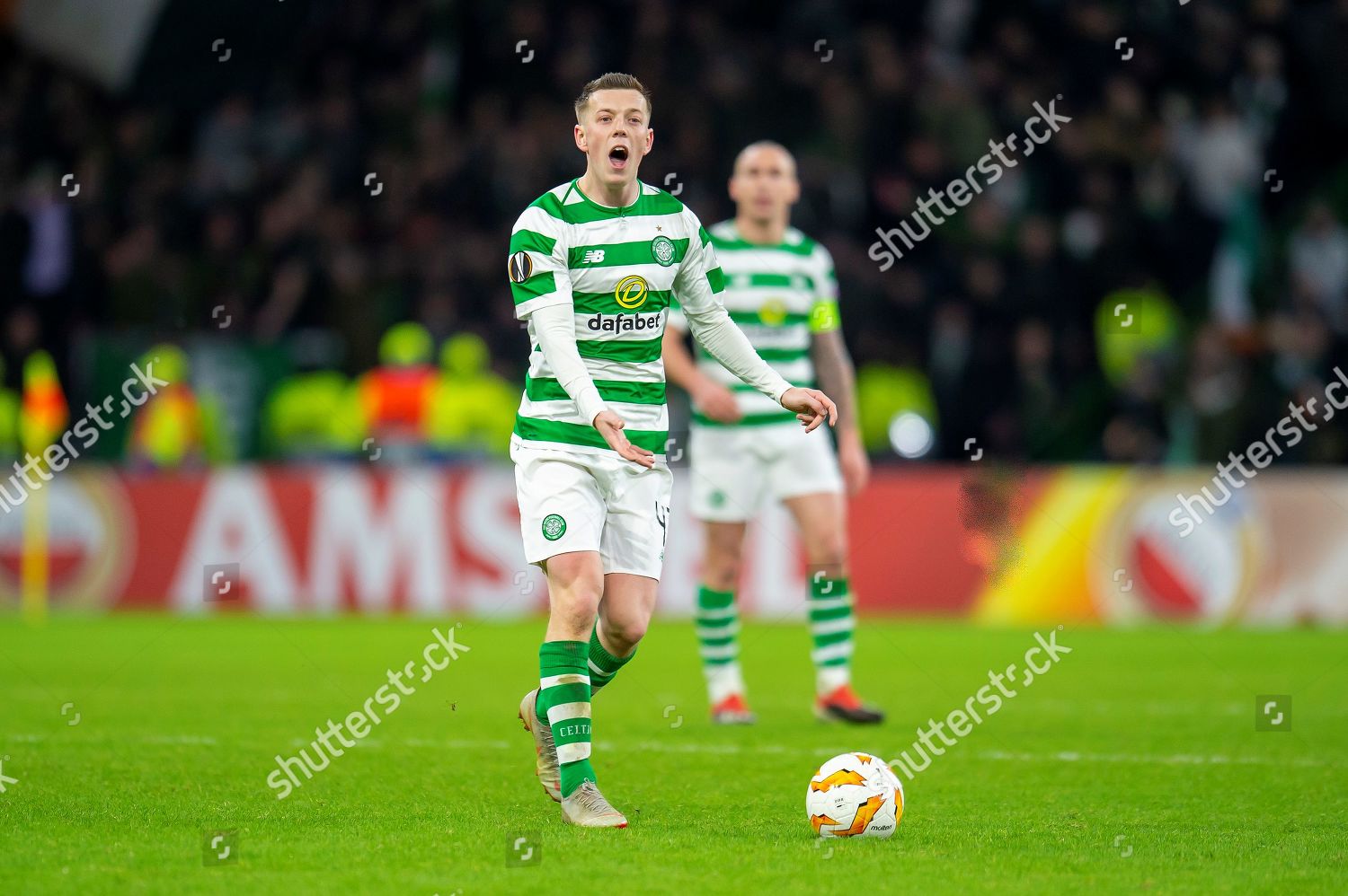 Callum Mcgregor 42 Celtic Fc During Editorial Stock Photo - Stock Image ...
