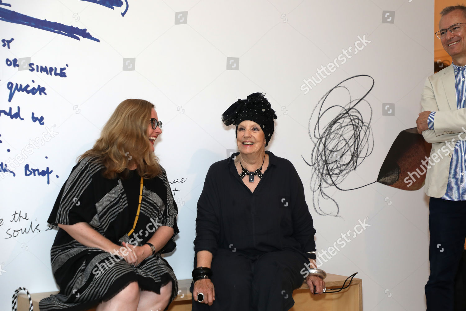 Anne Ryan Exhibition Curator Wendy Whiteley Editorial Stock Photo ...