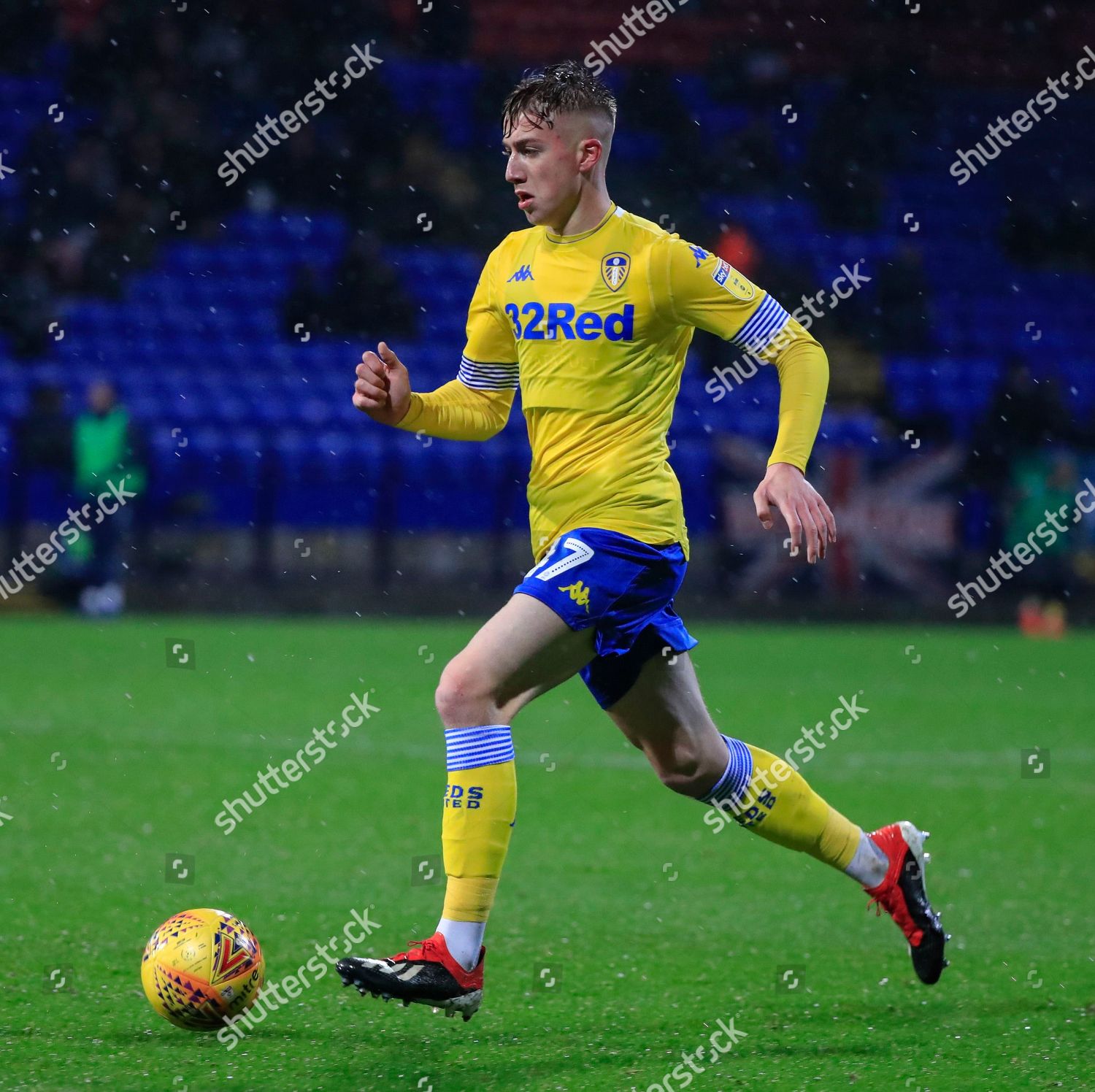 Jack Clarke Leeds United Runs Ball Editorial Stock Photo - Stock Image ...