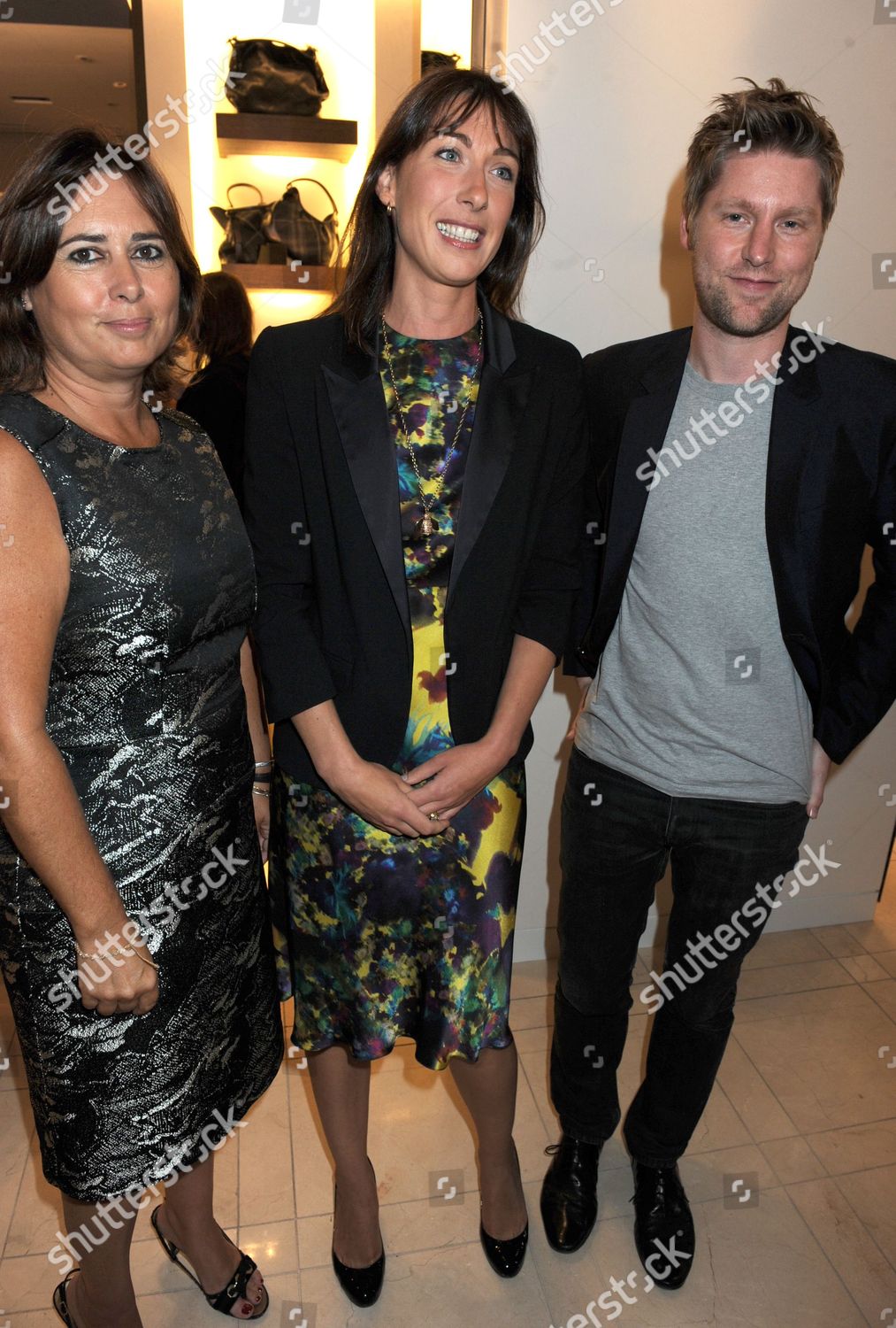 Alexandra Shulman Editor British Vogue Samantha Editorial Stock Photo ...