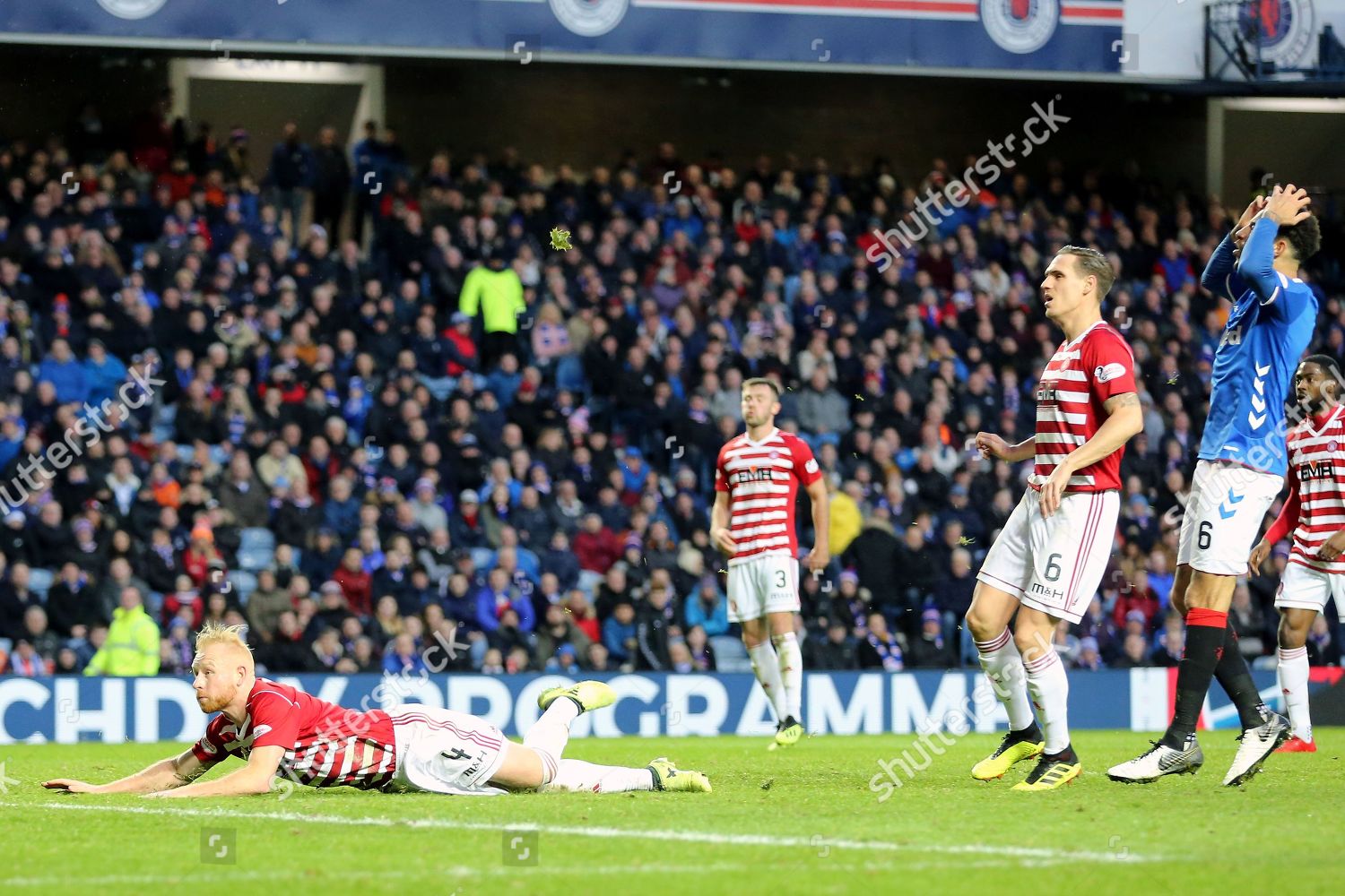 Hamilton Accademical Defender Ziggy Gordon 4 Editorial Stock Photo ...