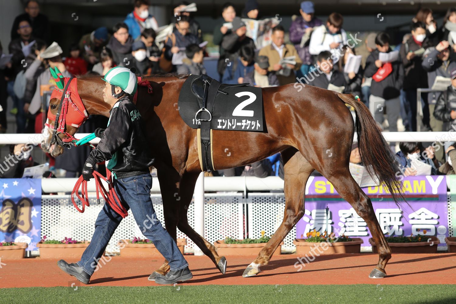 Entry Ticket Horse Racing Entry Ticket Editorial Stock Photo - Stock ...
