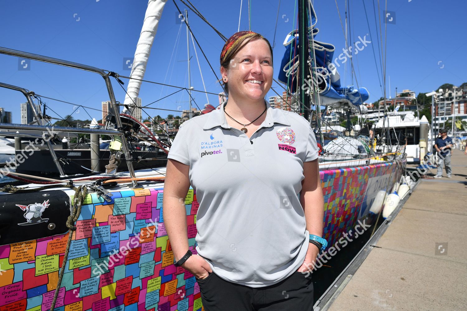 Australian Sailor Lisa Blair Poses Photo Editorial Stock Photo - Stock ...
