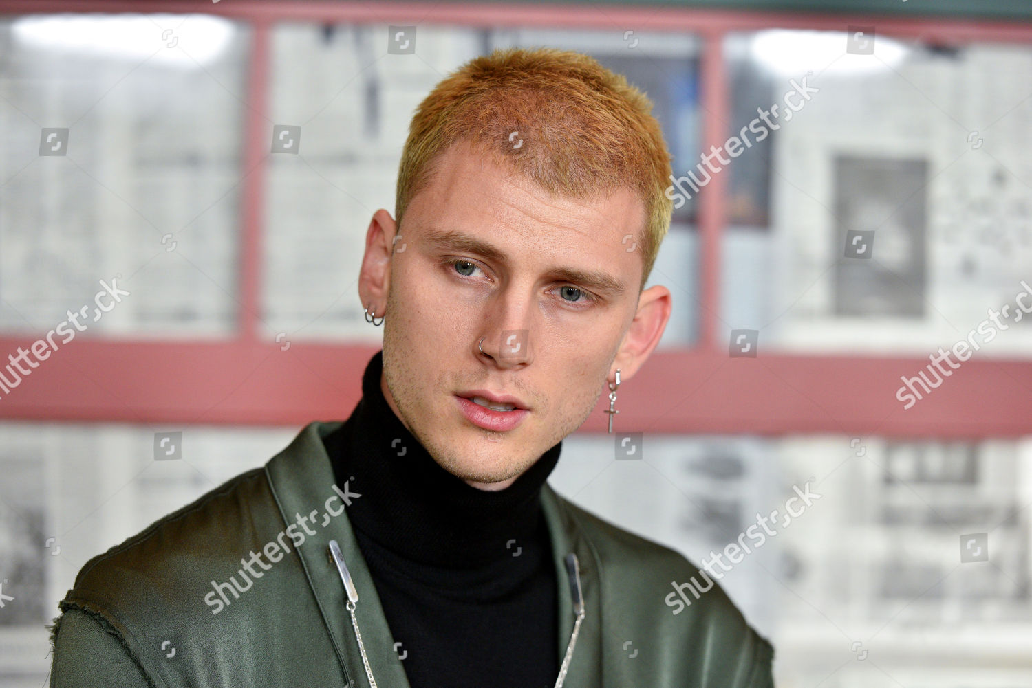 Machine Gun Kelly Aka Machine Gun Editorial Stock Photo - Stock Image ...