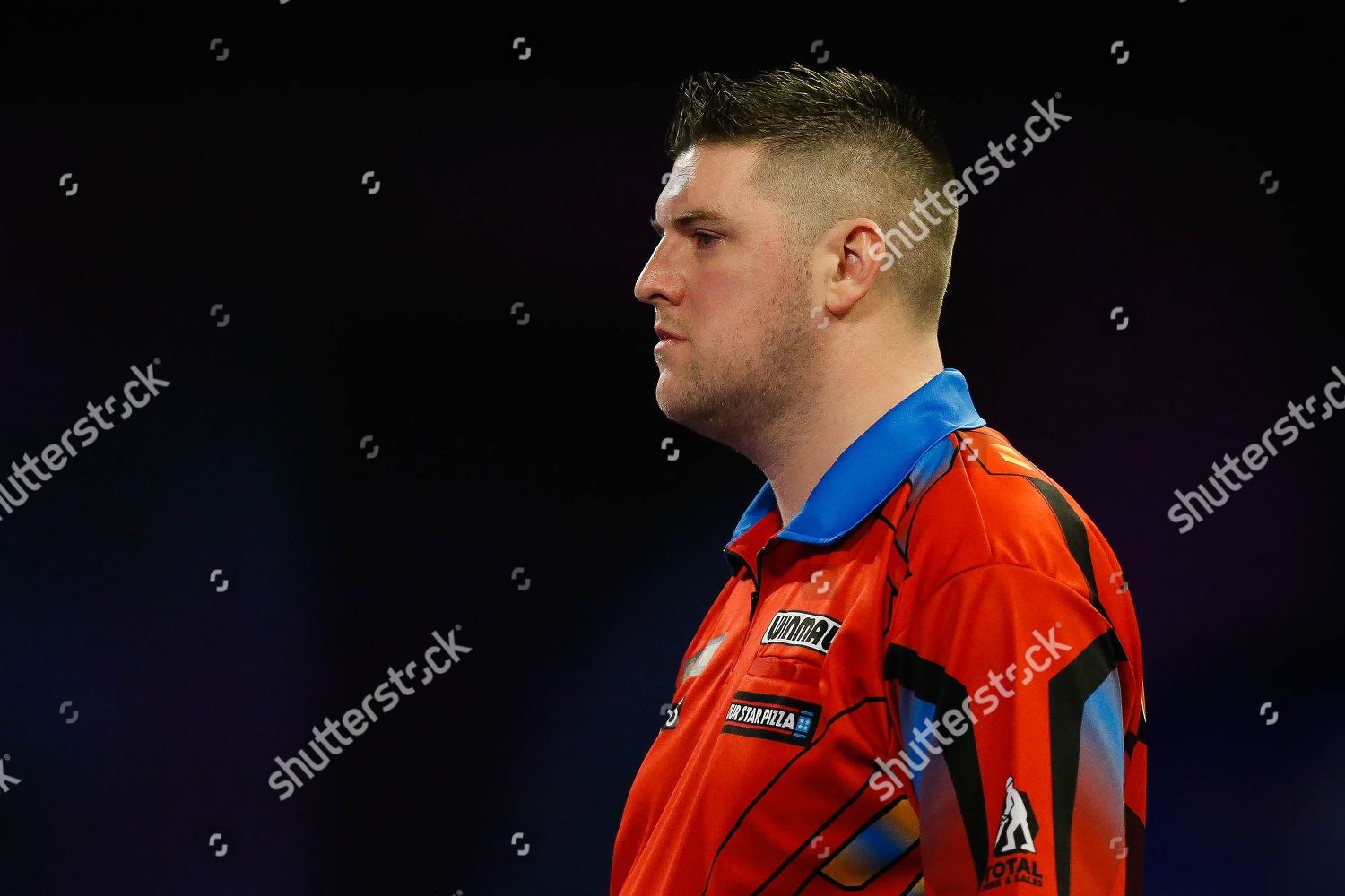 Superchin Daryl Gurney During Darts World Editorial Stock Photo - Stock ...