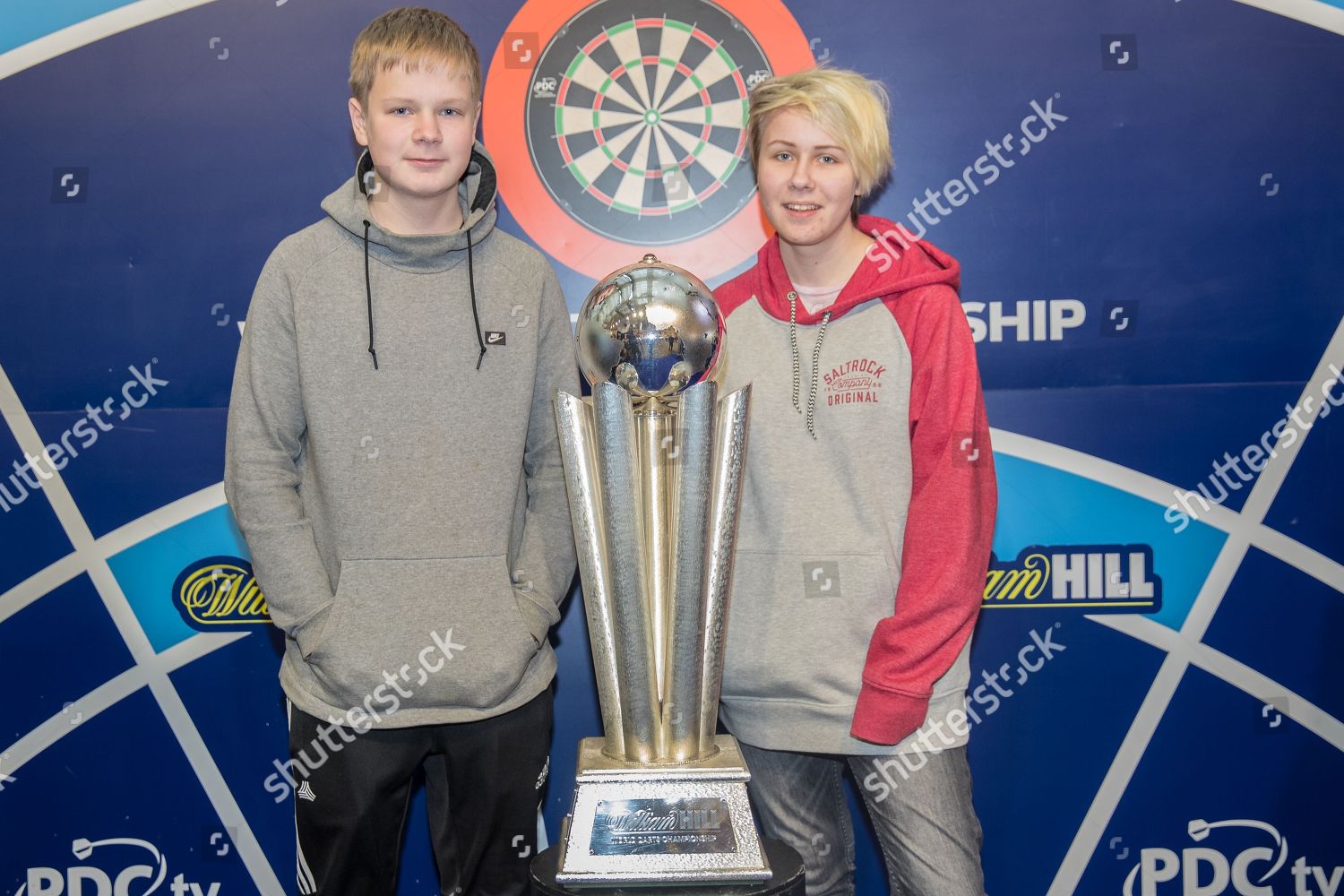 Darts Fans Pose Next World Championship Editorial Stock Photo - Stock ...