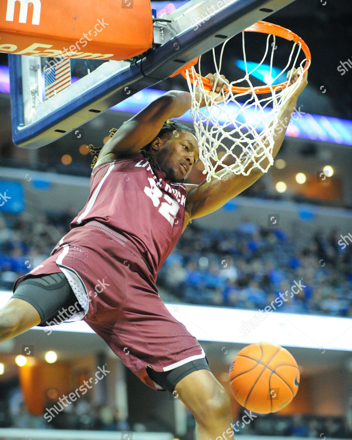 Little Rock Guard Kris Bankston 32 Editorial Stock Photo - Stock Image ...