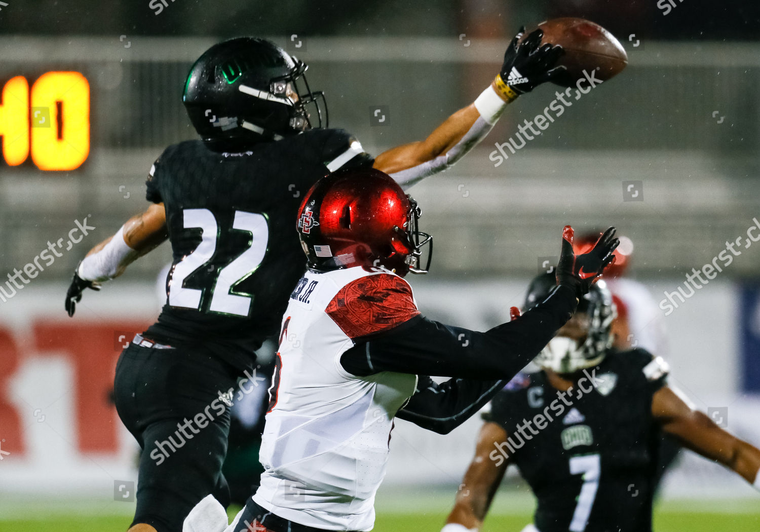 Ohio Bobcats Cornerback Marlin Brooks 22 Editorial Stock Photo - Stock ...