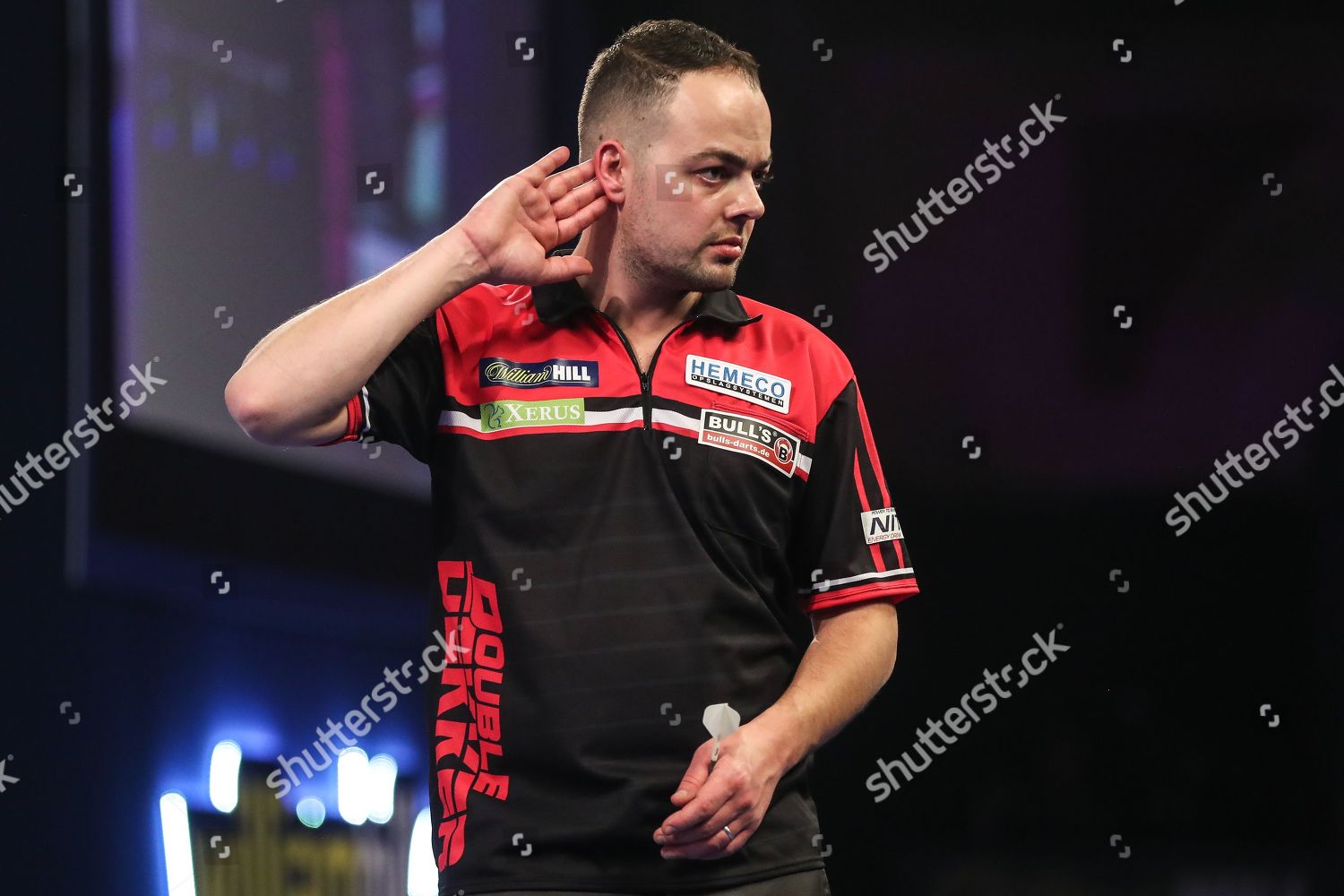 Jan Dekker During World Darts Championships Editorial Stock Photo ...