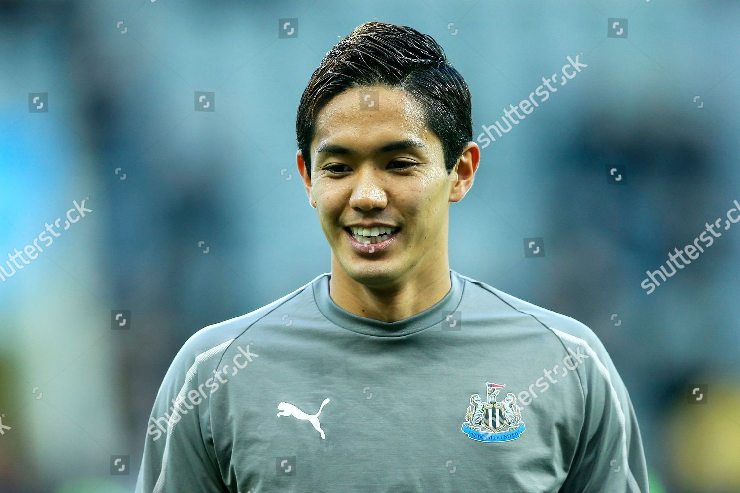Yoshinori Muto 13 Newcastle United Warms Editorial Stock Photo - Stock ...