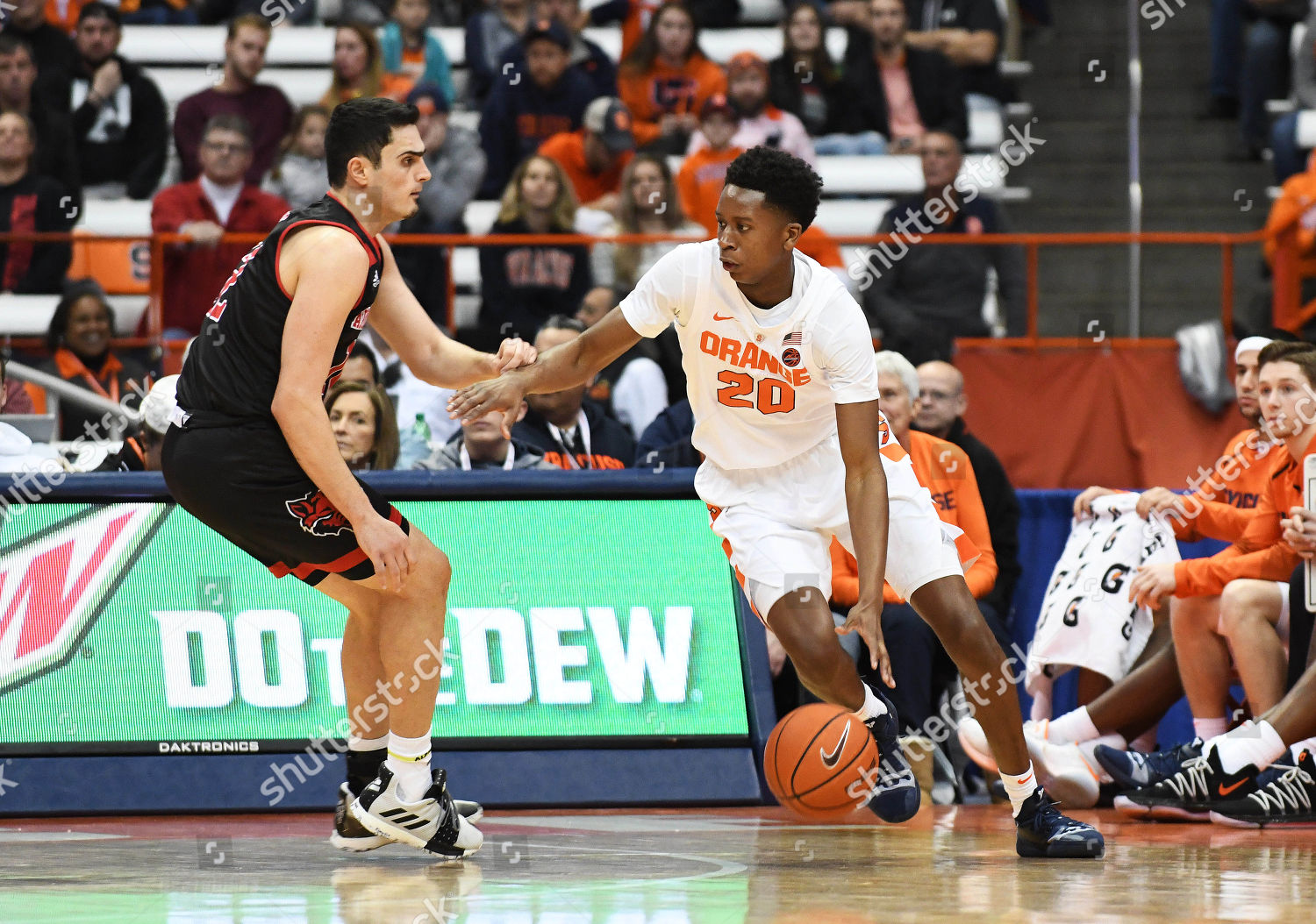 Syracuse Freshman Forward Robert Braswell 20 Editorial Stock Photo ...