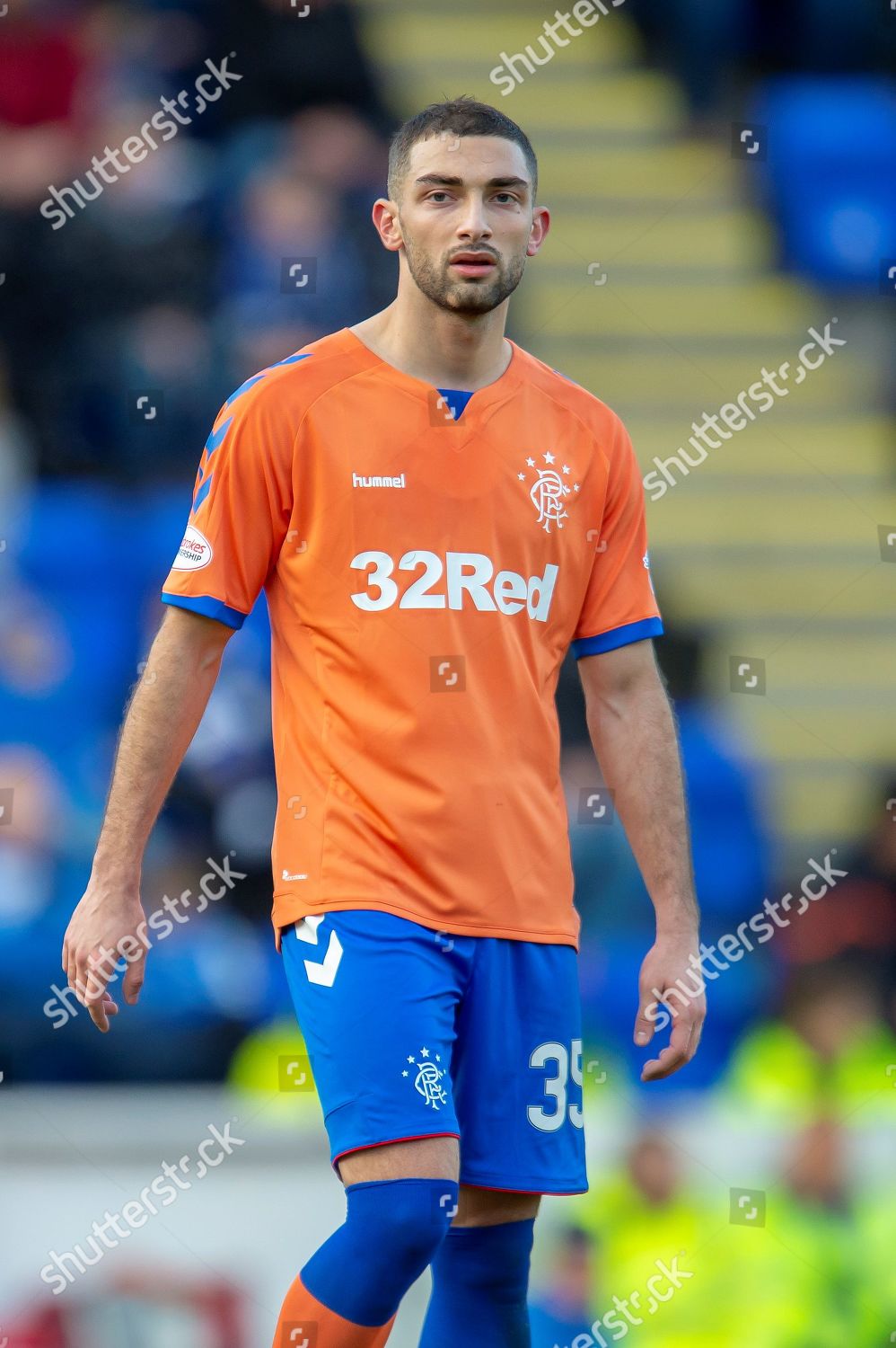 Eros Grezda 35 Rangers Fc During Editorial Stock Photo - Stock Image ...