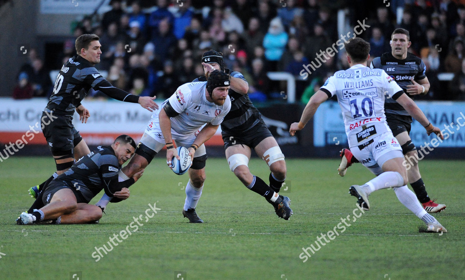 Ben Morgan Gloucester Number 8 Gets Editorial Stock Photo - Stock Image ...