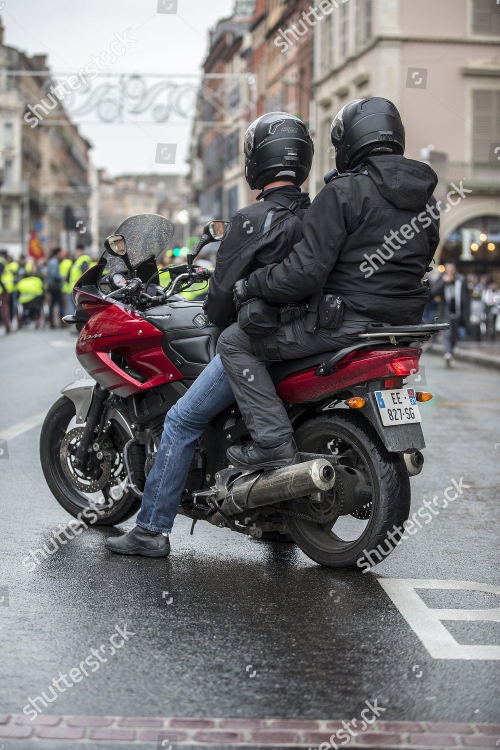 Police Intervention During Act Vi Mobilization Editorial Stock Photo ...