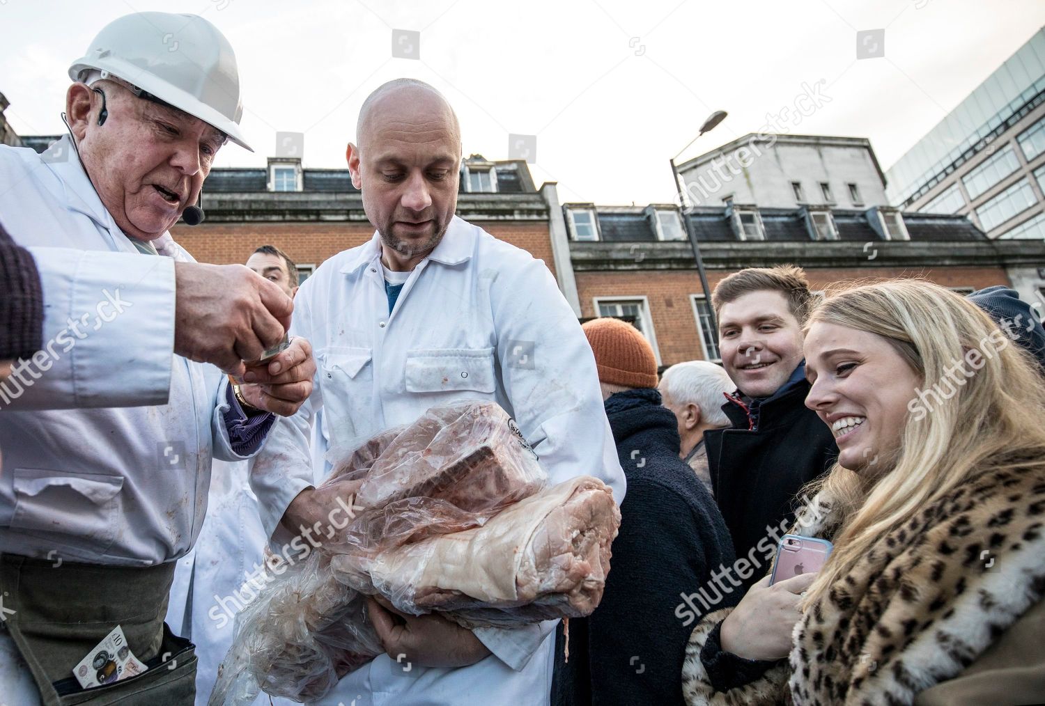 Butcher Harts Smithfield Auction Off Cuts Editorial Stock Photo - Stock ...