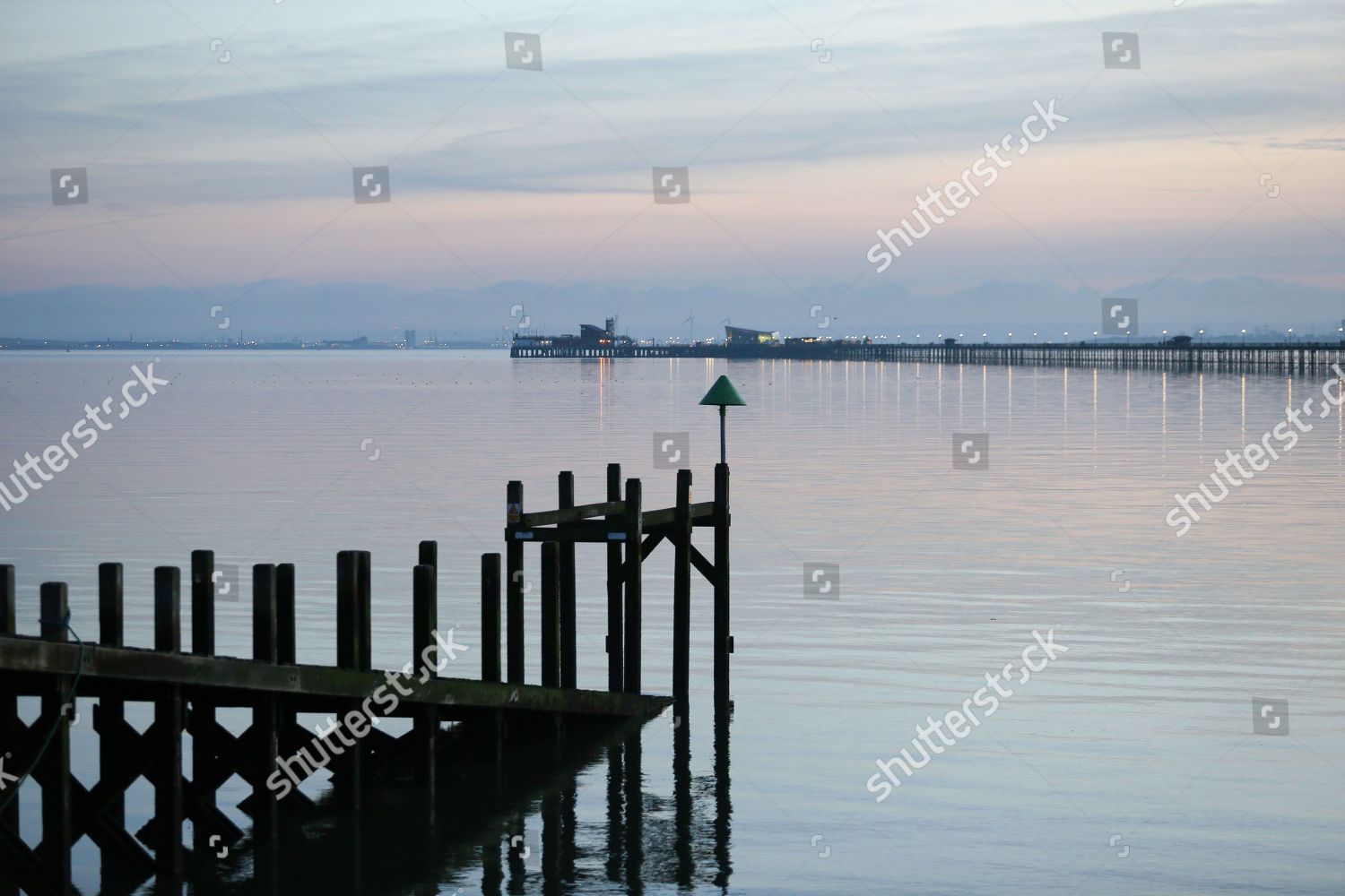 Sunset Beach Southend On Sea On Editorial Stock Photo - Stock Image ...