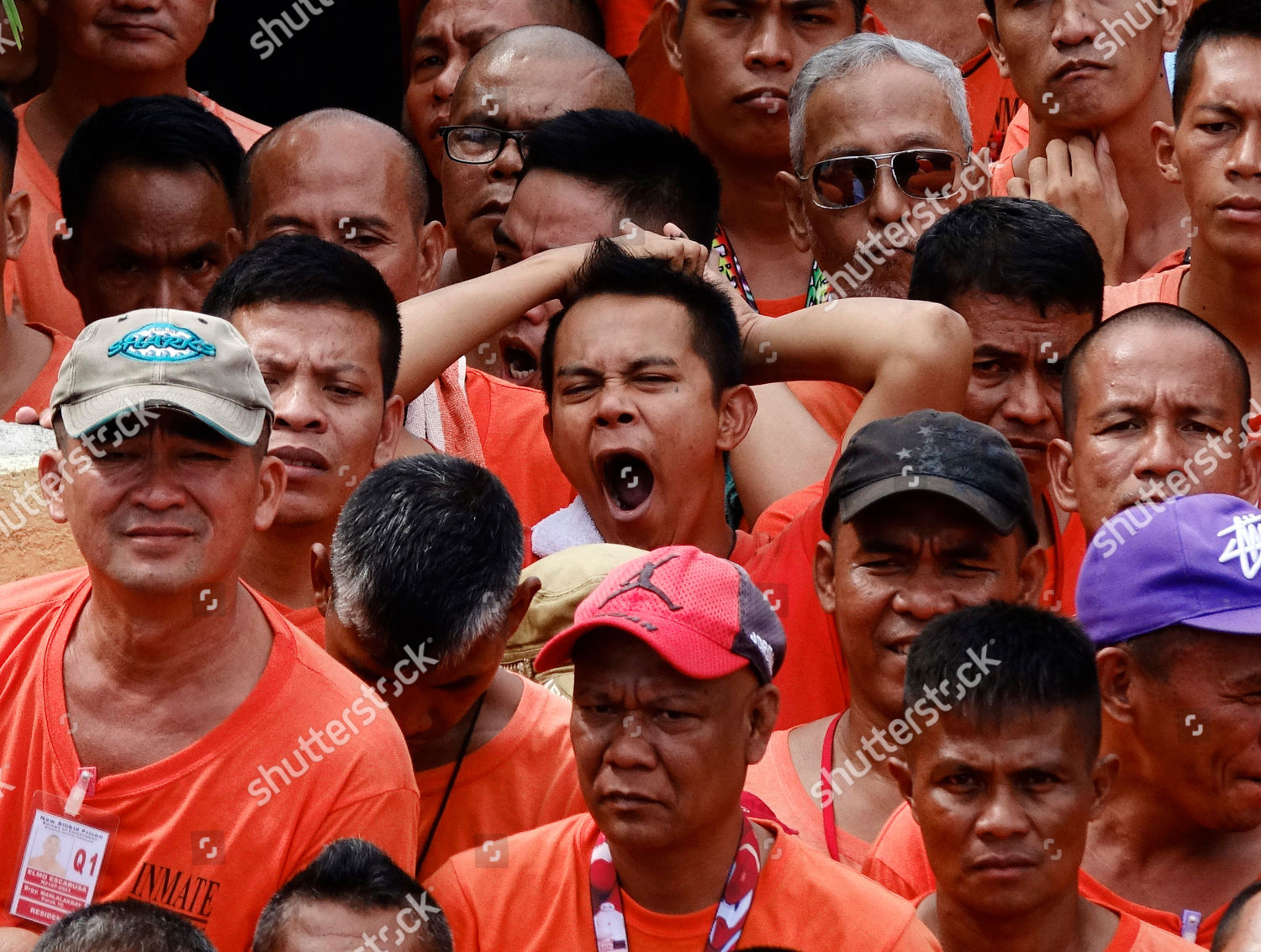 Inmates Listen During Peace Accord Event Editorial Stock Photo - Stock ...