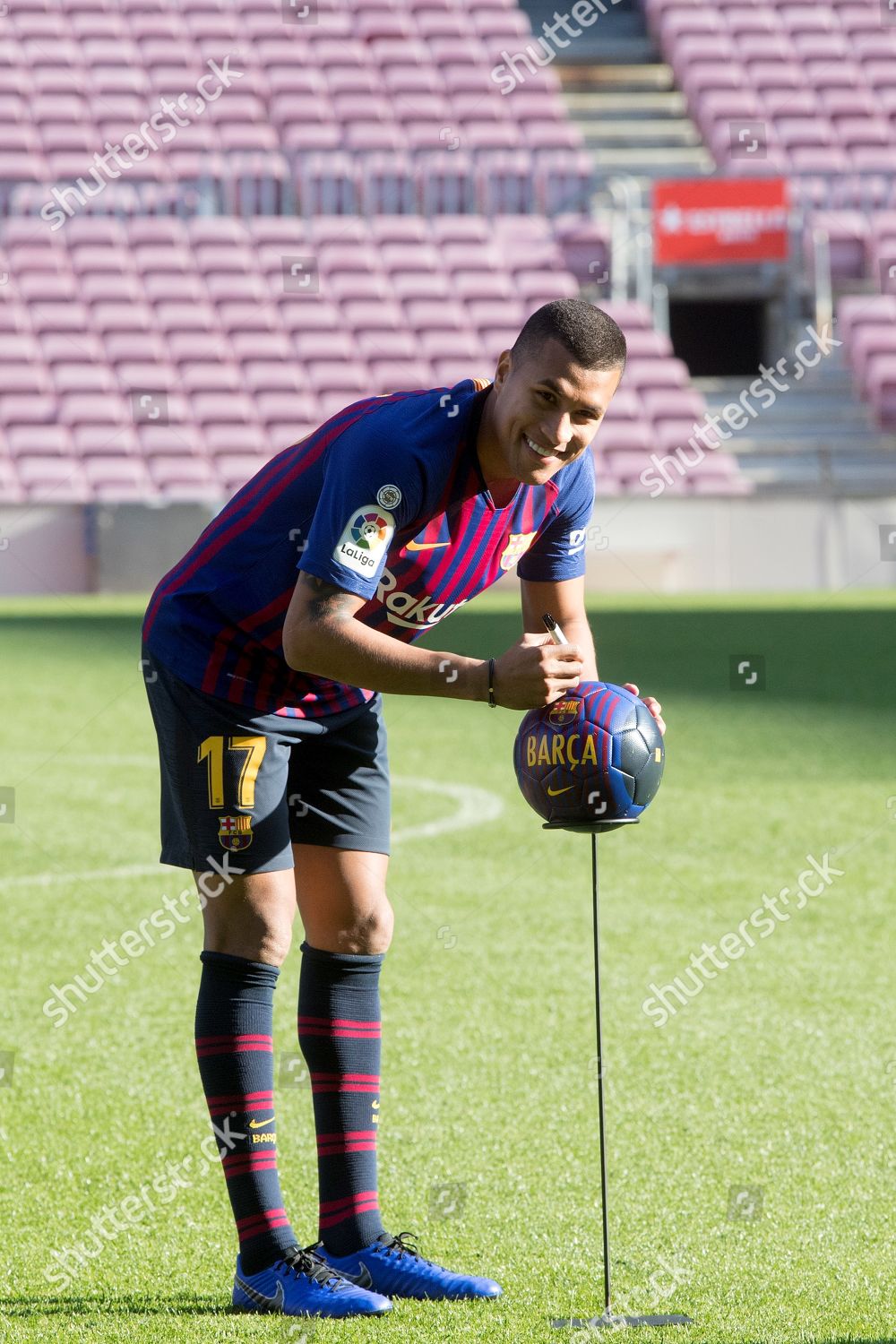 Fc Barcelonas New Player Jeison Murillo Editorial Stock Photo - Stock ...