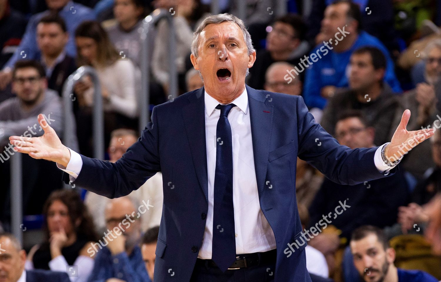 Fc Barcelonas Head Coach Svetislav Pesic Editorial Stock Photo - Stock ...