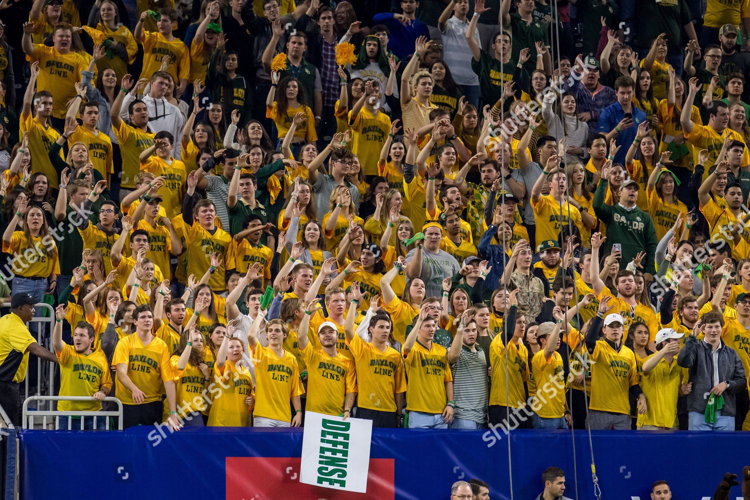 Baylor Bears Fans During 4th Quarter Editorial Stock Photo - Stock ...