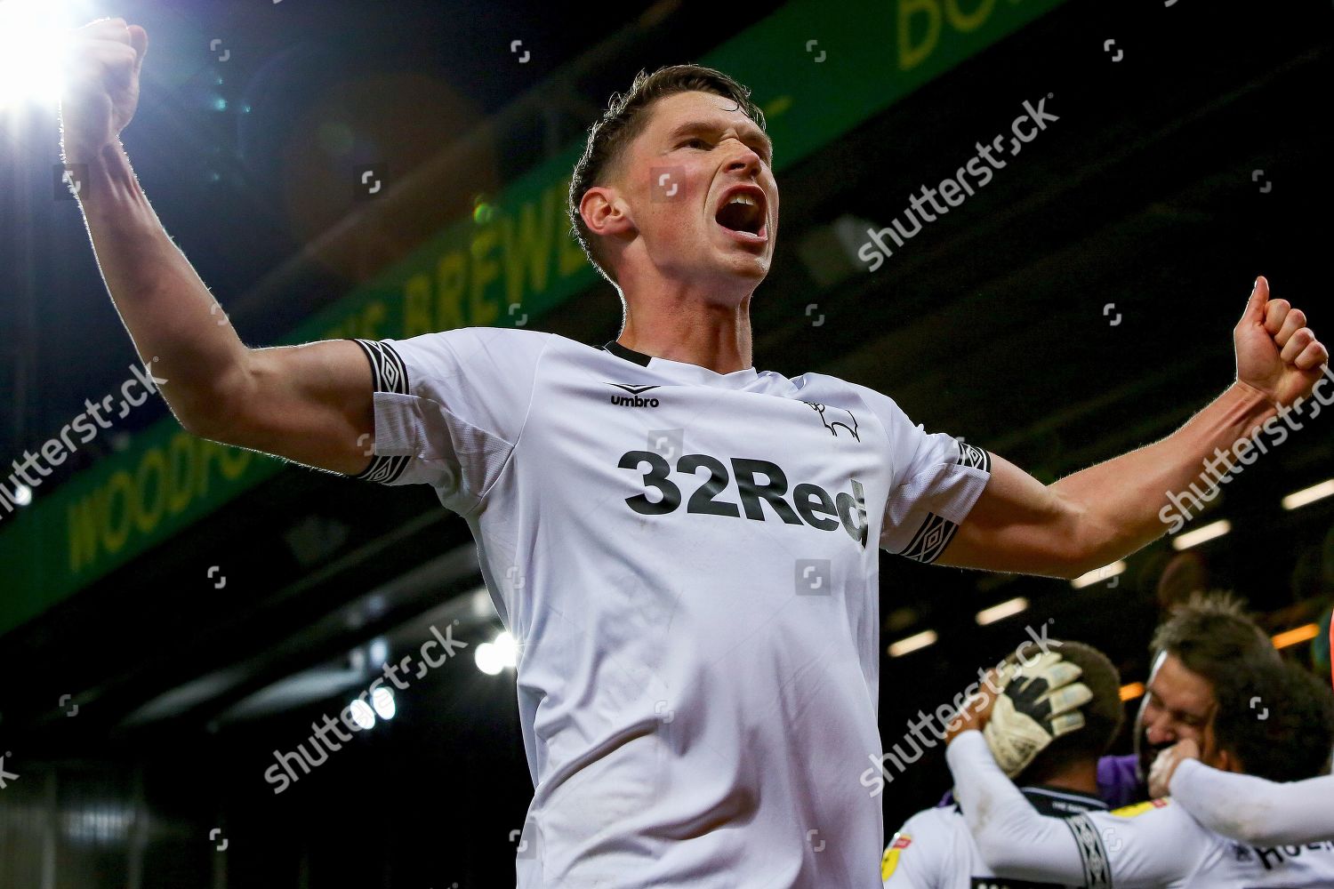 George Evans Derby County Celebrates 43 Editorial Stock Photo - Stock ...